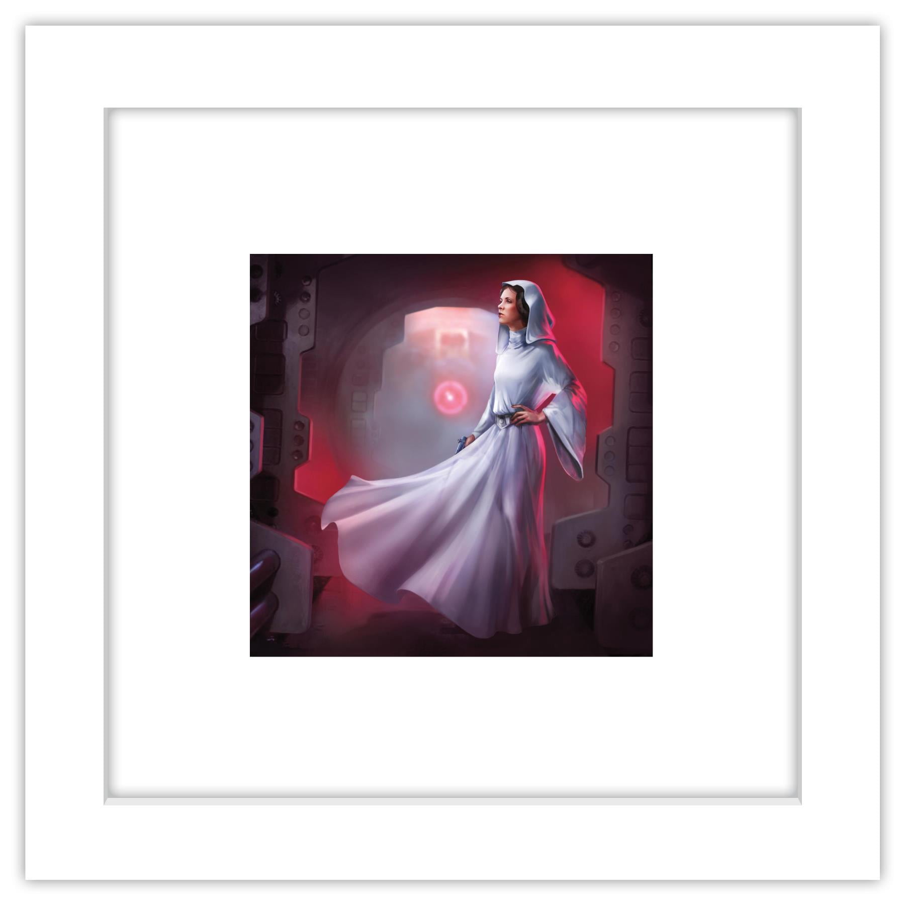 Gallery Pops Star Wars: Saga - Moments Edge Princess Leia Wall Art ...