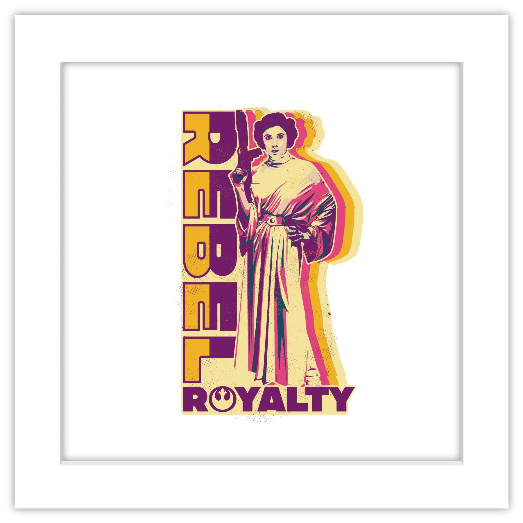 Gallery Pops Star Wars: Saga - Rebel Royalty Princess Leia Wall Art ...