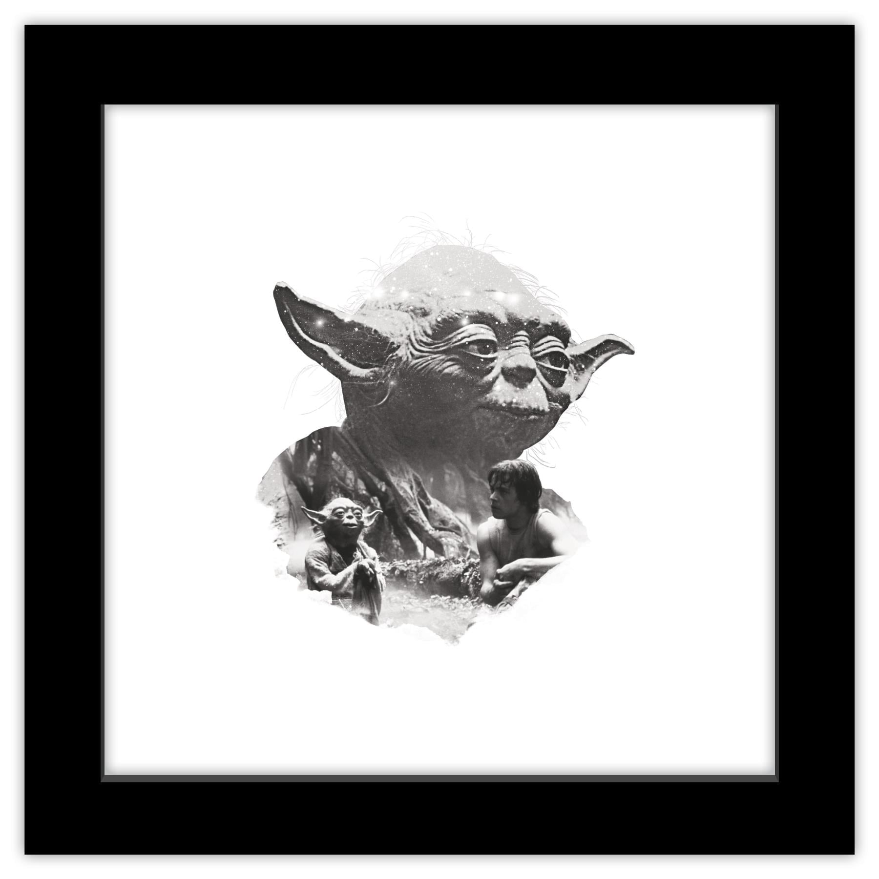 Gallery Pops Star Wars: Saga - Yoda Artistic Atmosphere Portrait Wall ...
