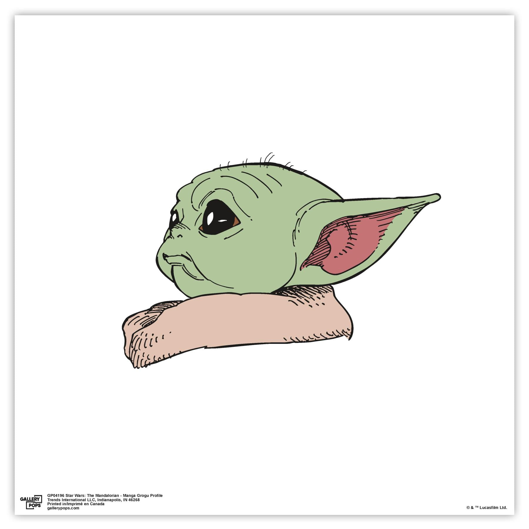 Gallery Pops® Star Wars: The Mandalorian (2019) - Manga Grogu Profile ...