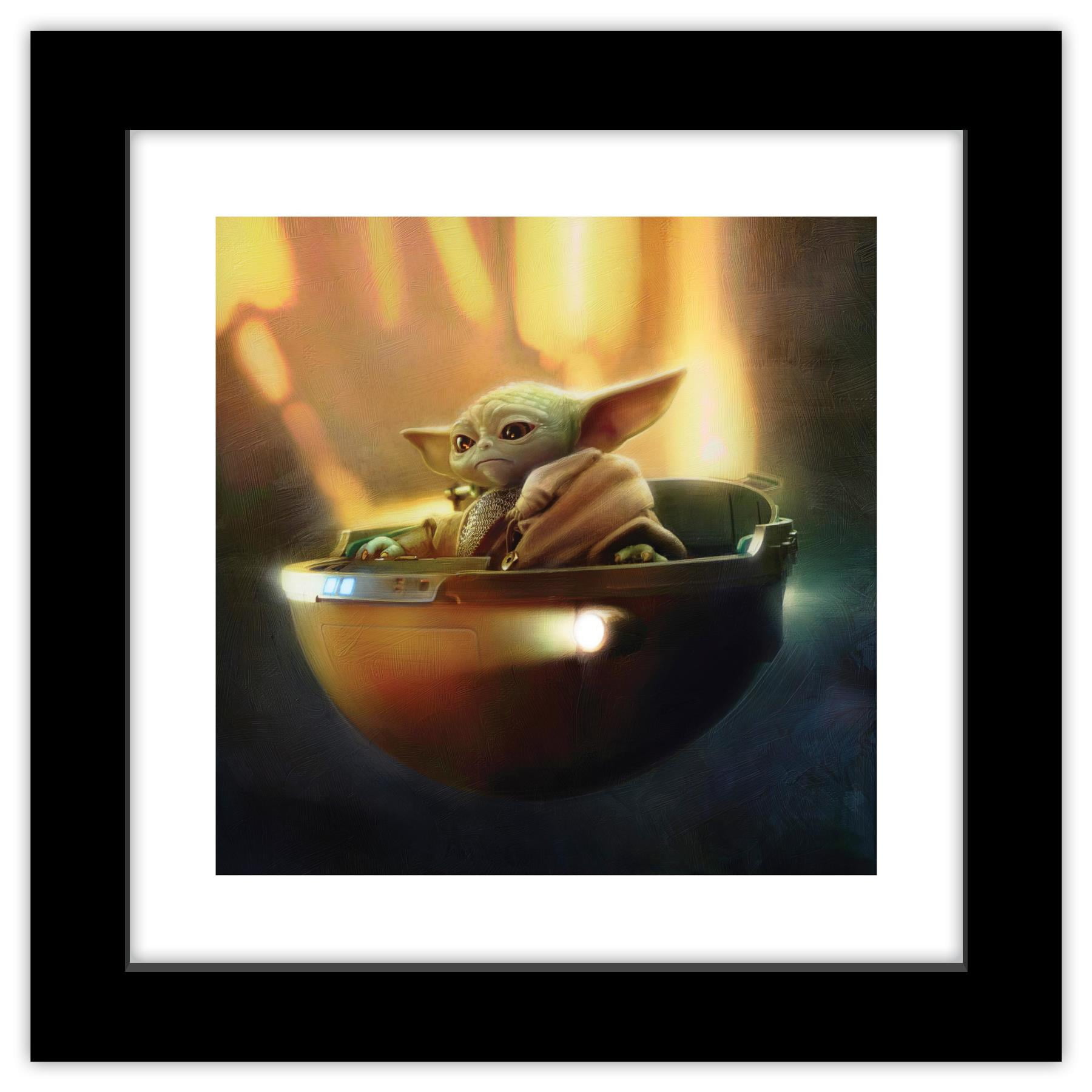 Gallery Pops Star Wars: The Mandalorian Season 3 - Grogu Pod Wall Art ...