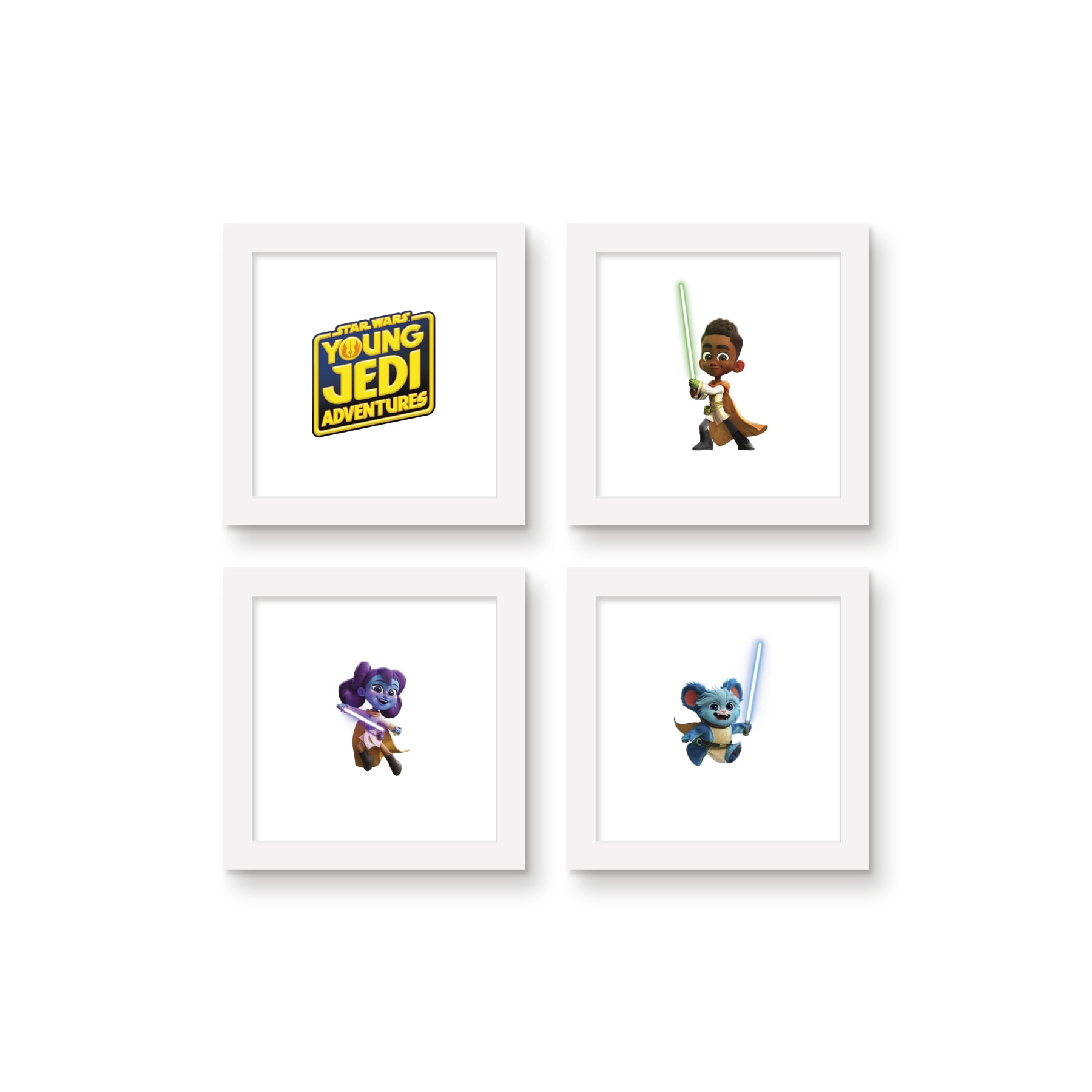 Gallery Pops Star Wars: Young Jedi Adventures - Jedi Training Wall Art ...