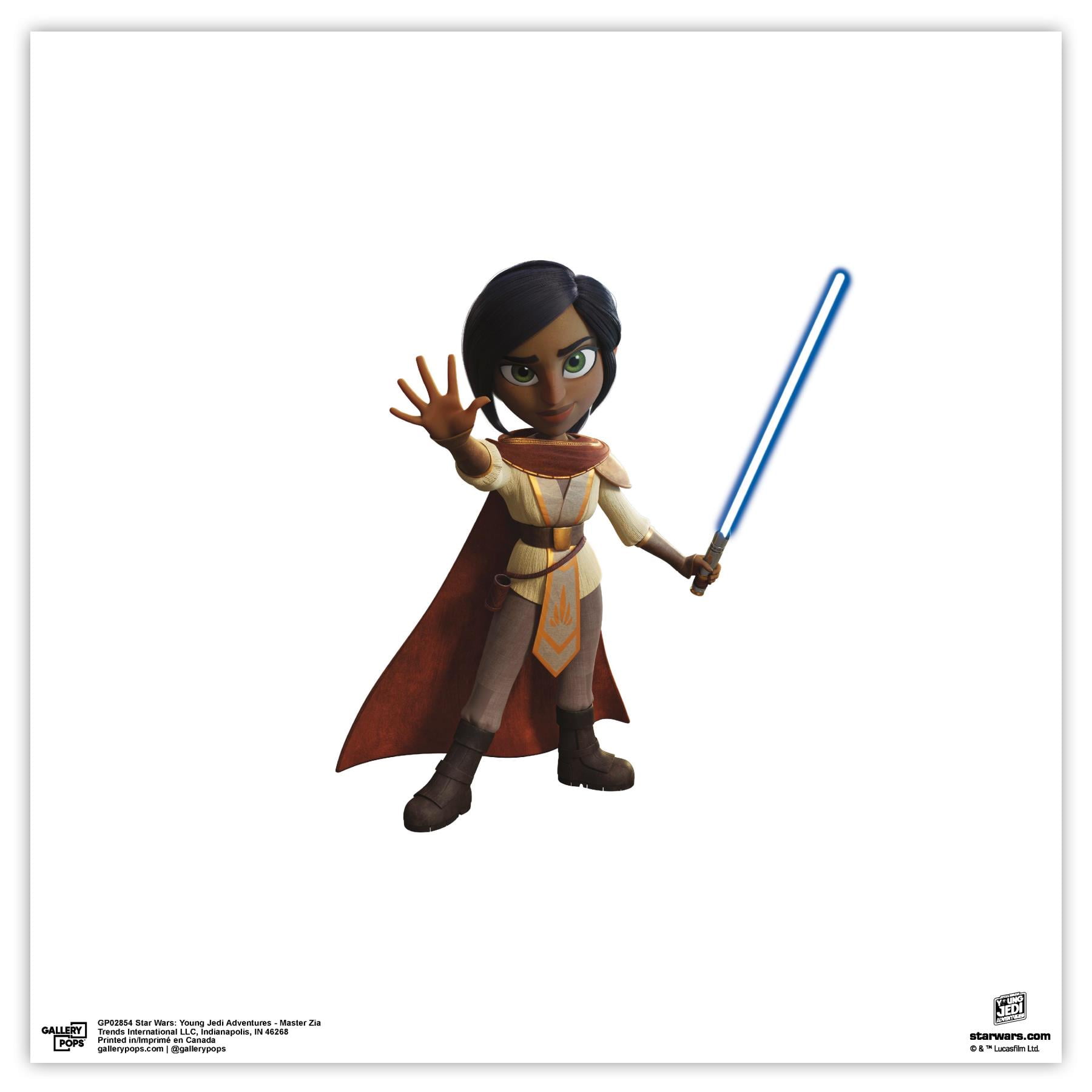 Gallery Pops Star Wars: Young Jedi Adventures - Master Zia Wall Art ...