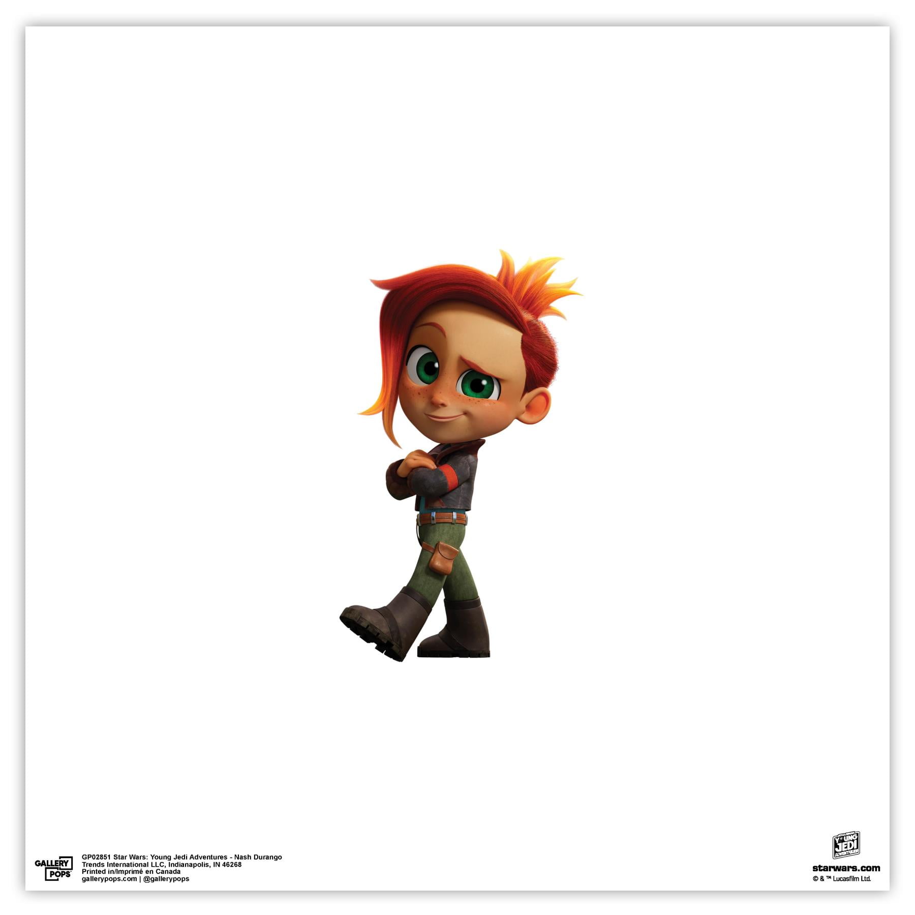 Gallery Pops Star Wars: Young Jedi Adventures - Nash Durango Wall Art ...