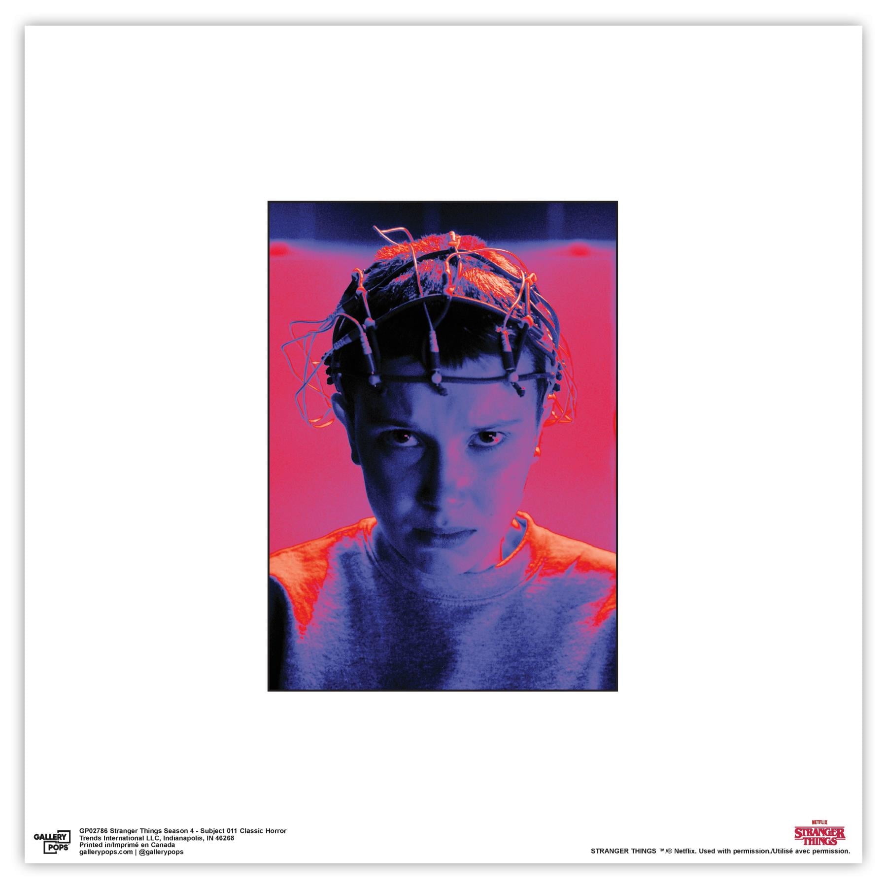 Gallery Pops Stranger Things 4 - Subject 011 Classic Horror Wall Art ...