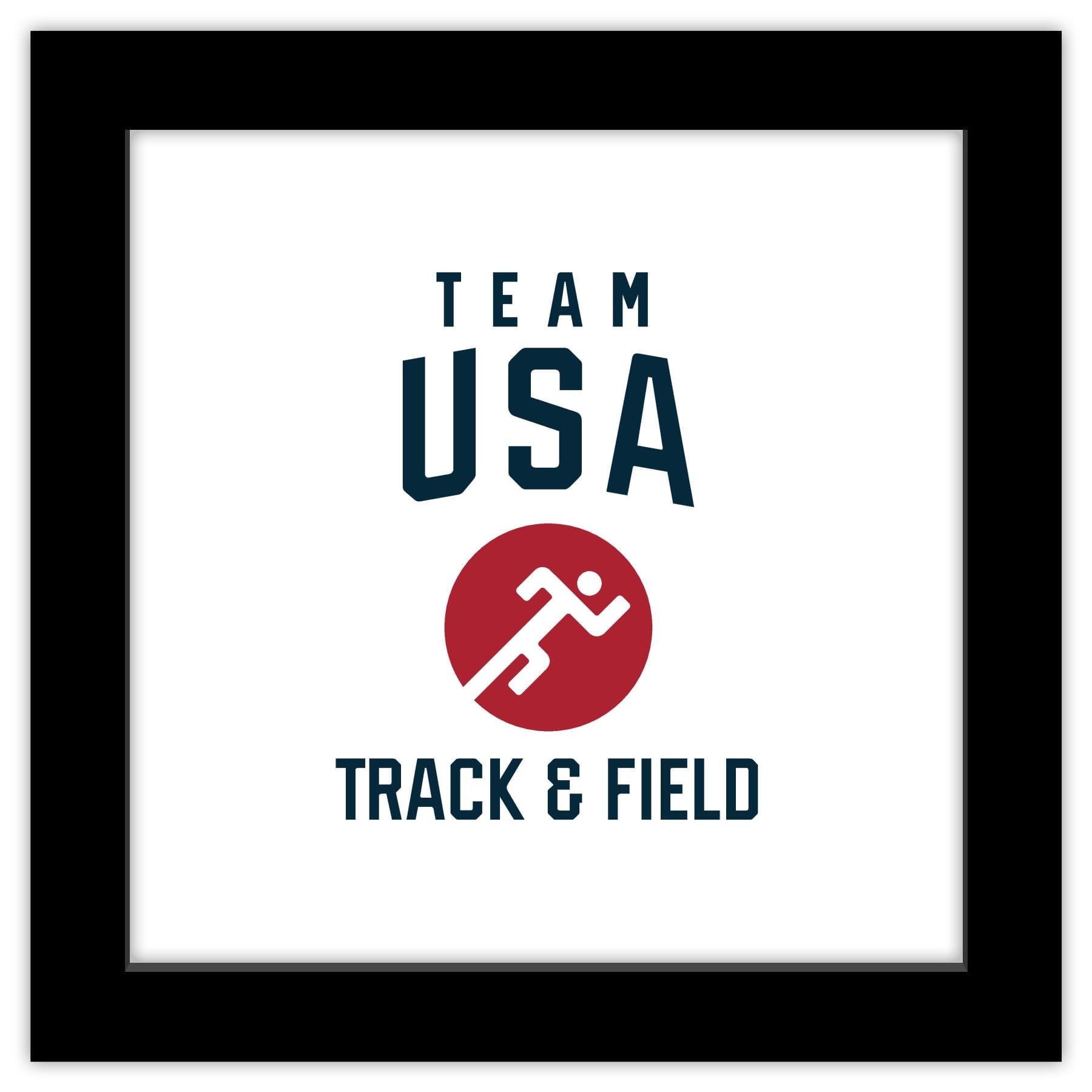 Gallery Pops Team USA - Track & Field Wall Art, Black Framed Version ...