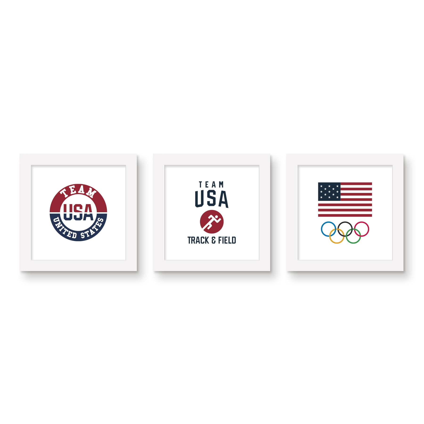 Gallery Pops Team USA - Track & Field Wall Art Bundle (3-Pack ...