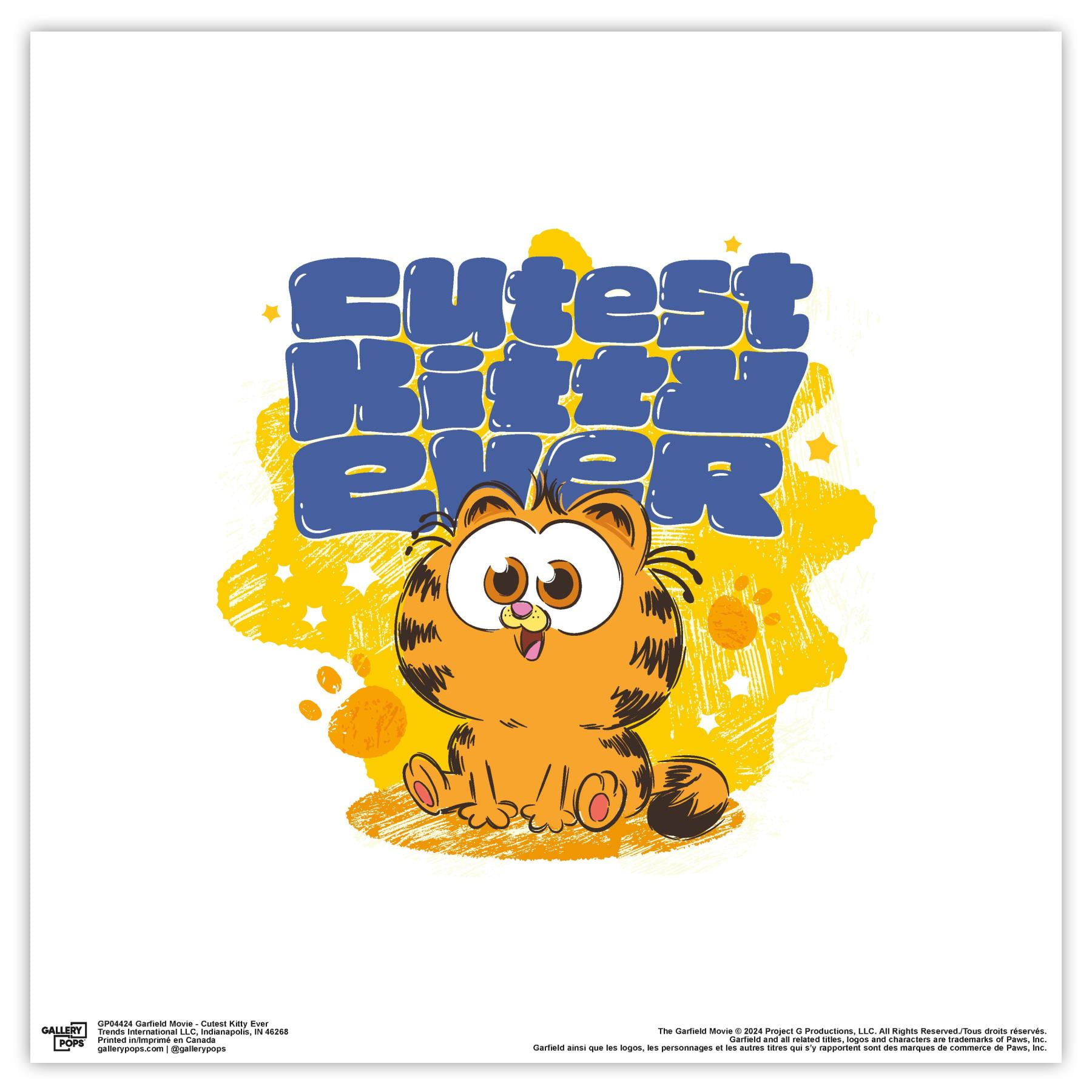 Gallery Pops The Garfield Movie - Cutest Kitty Ever Wall Art, Unframed ...