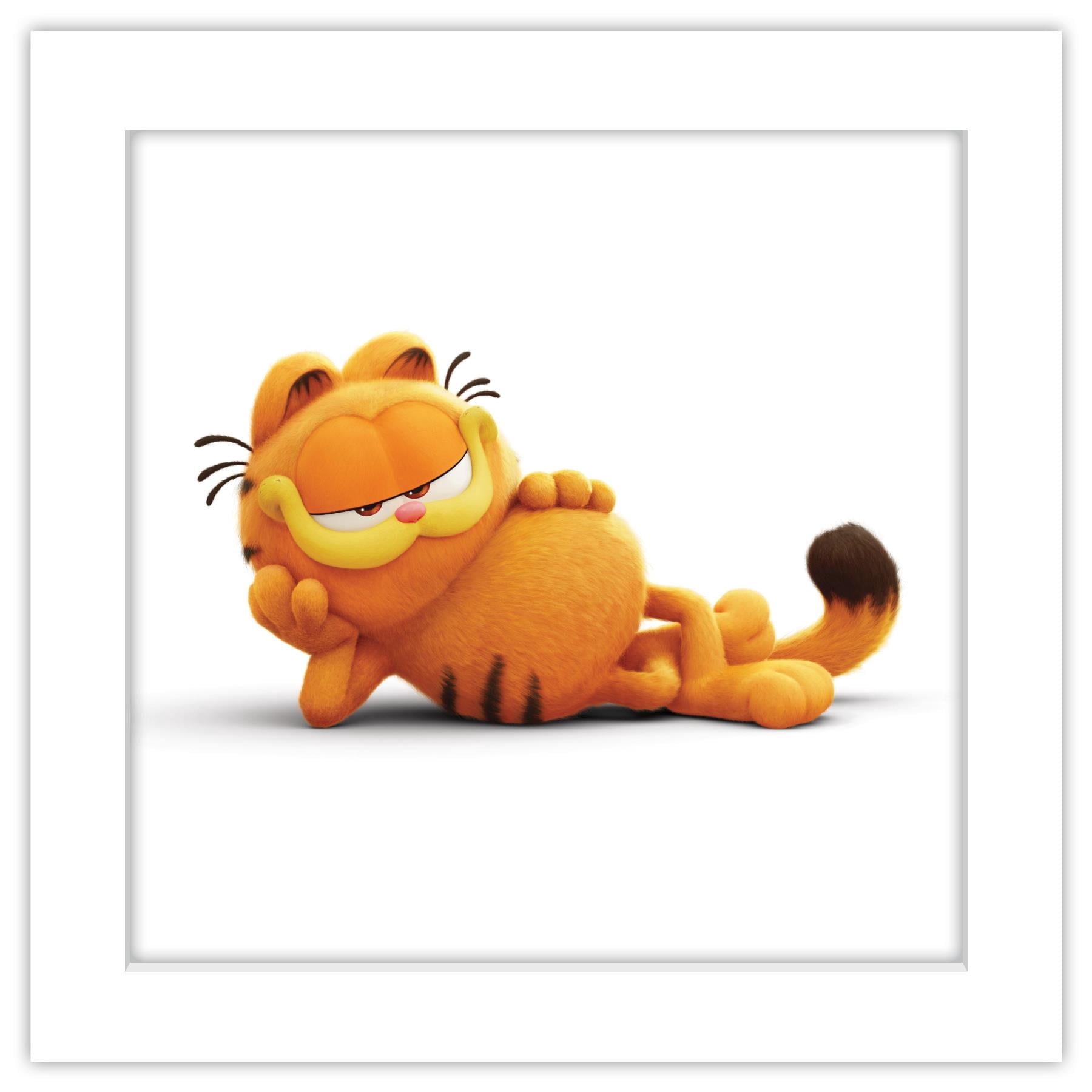 Gallery Pops The Garfield Movie - Garfield Relaxed Pose Wall Art, White ...
