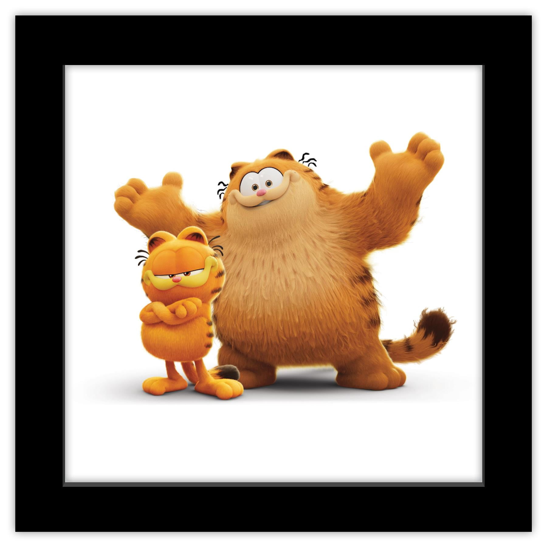Gallery Pops The Garfield Movie - Garfield and Vic Wall Art, Black ...