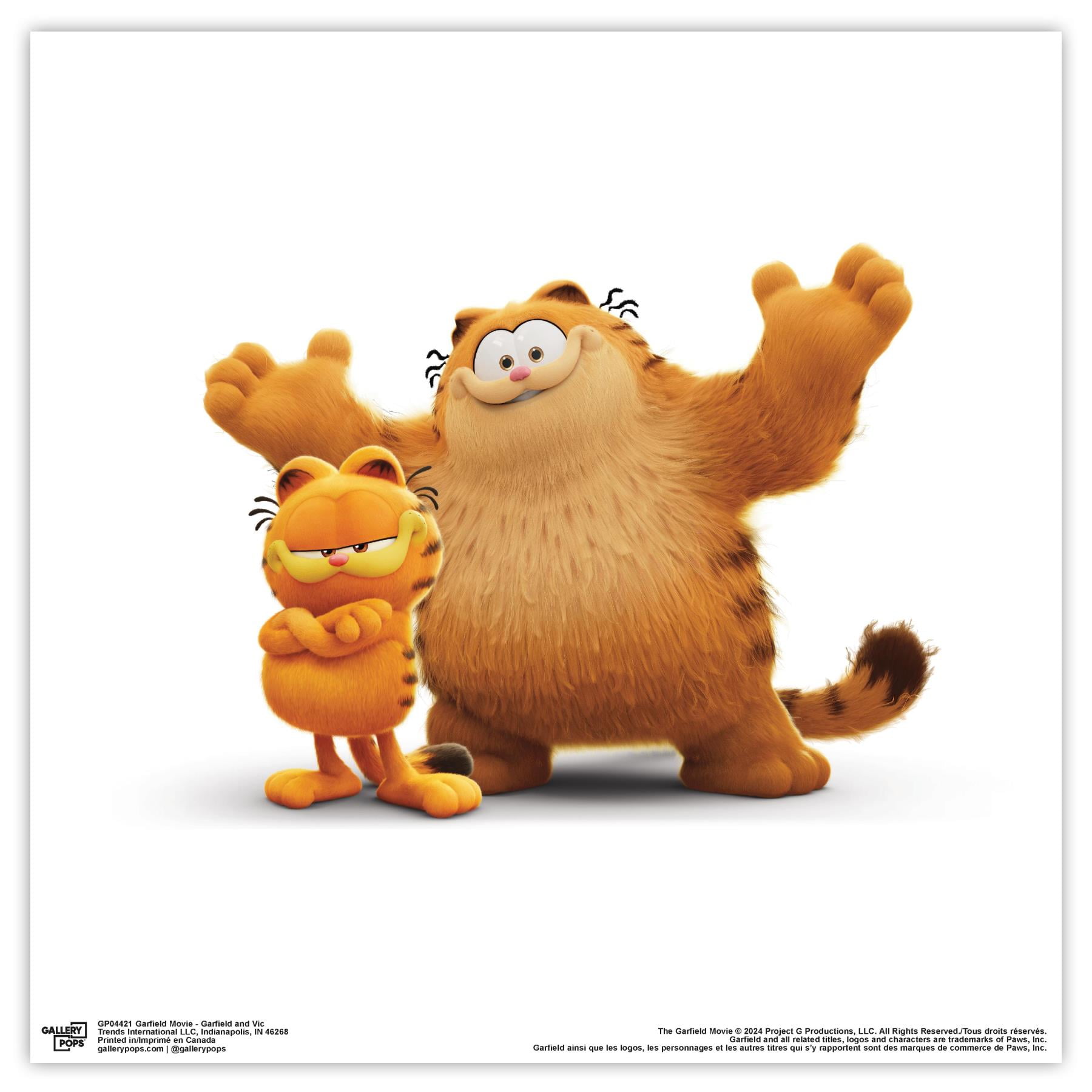 Gallery Pops The Garfield Movie - Garfield and Vic Wall Art, Unframed ...