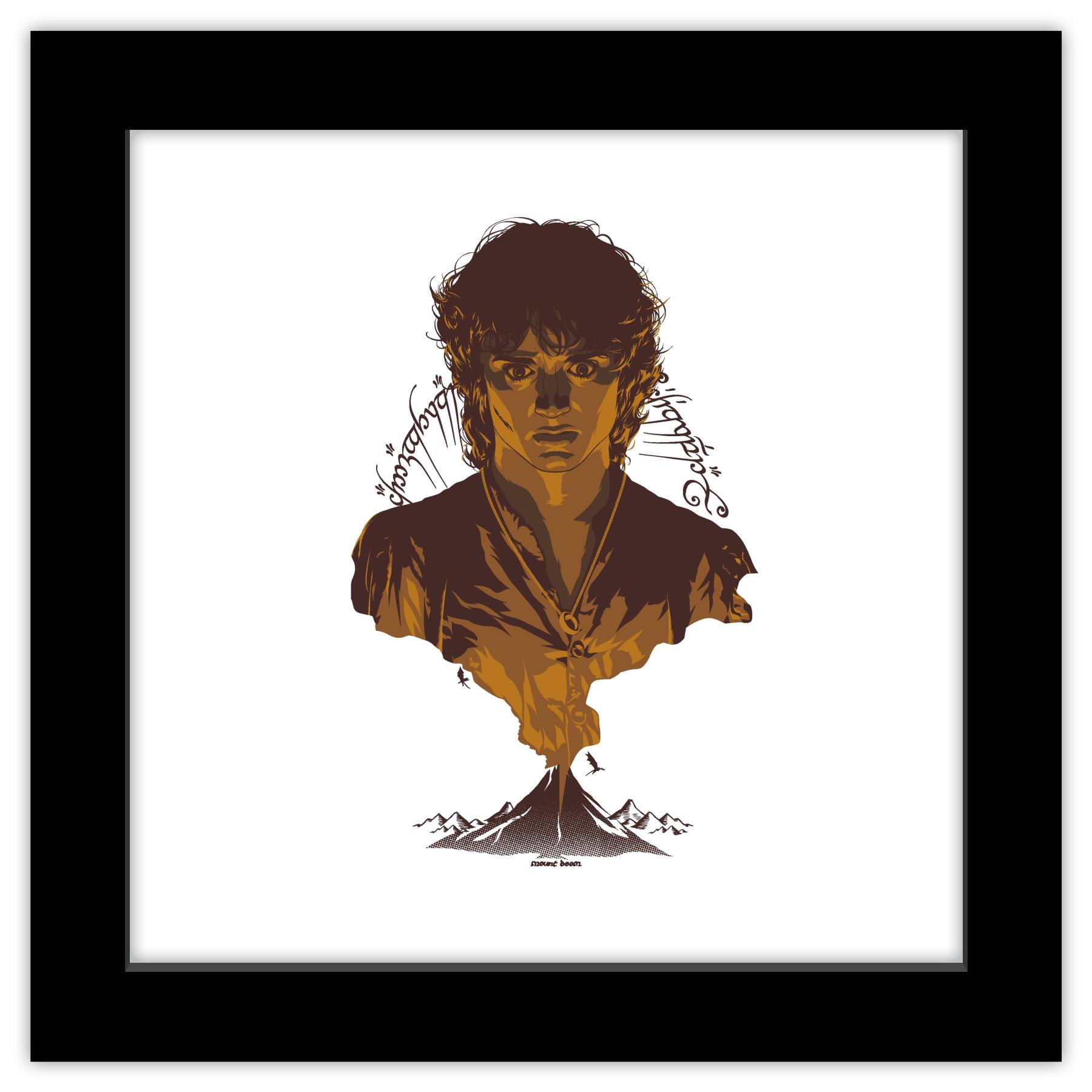Gallery Pops The Lord of the Rings - Frodo Baggins Mount Doom Wall Art ...