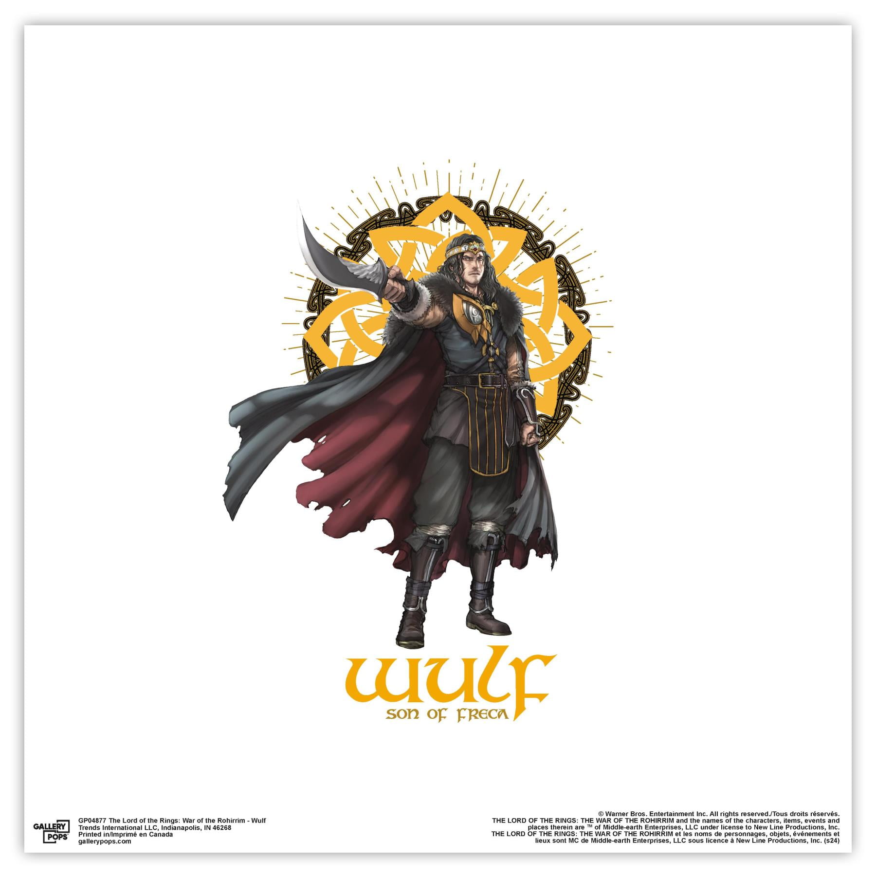 Gallery Pops The Lord of the Rings: War of the Rohirrim - Wulf Wall Art ...