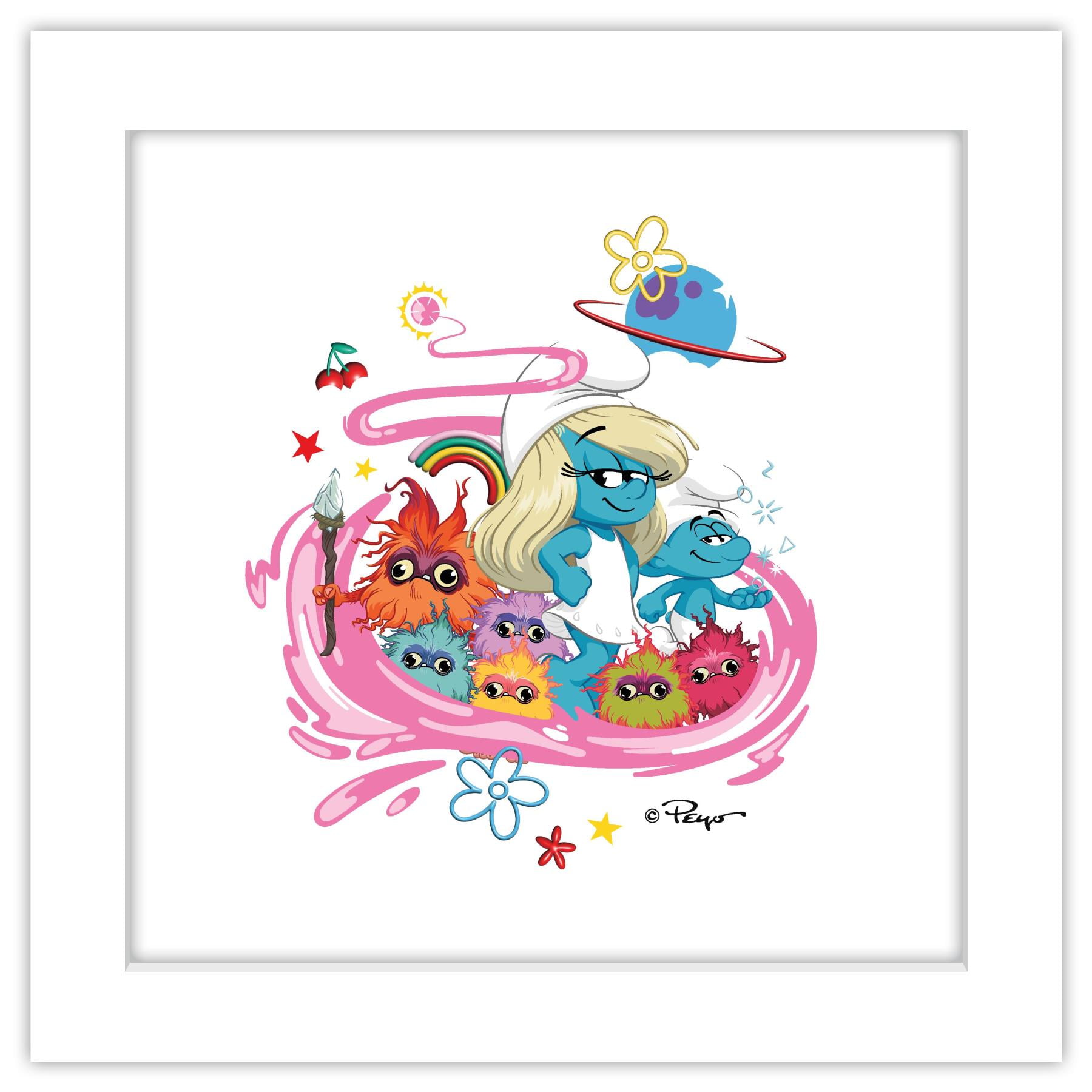 Gallery Pops® The Smurfs Movie (2025) - Smurfette and Mama Poot Wall ...