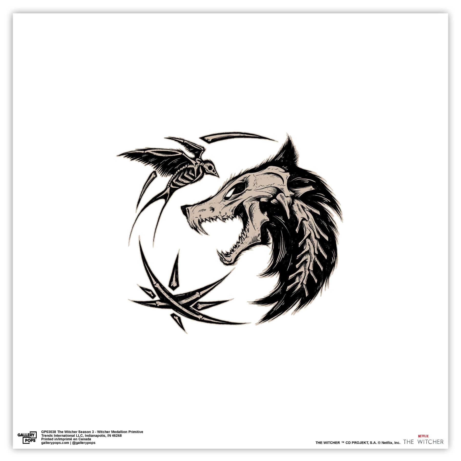Gallery Pops The Witcher Season 3 - Witcher Medallion Primitive Wall ...