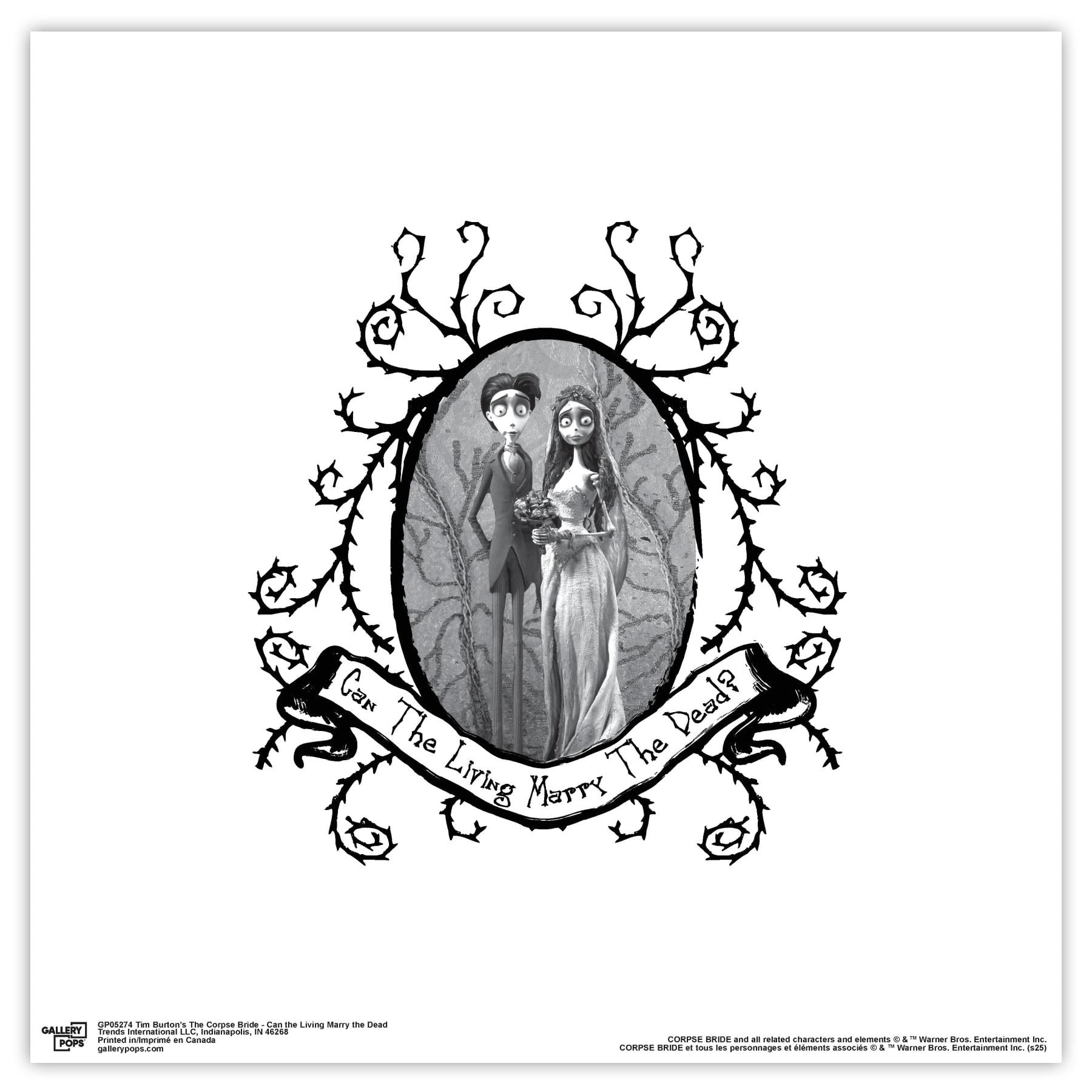 Gallery Pops® Tim Burton's The Corpse Bride - Can The Living Marry Wall ...