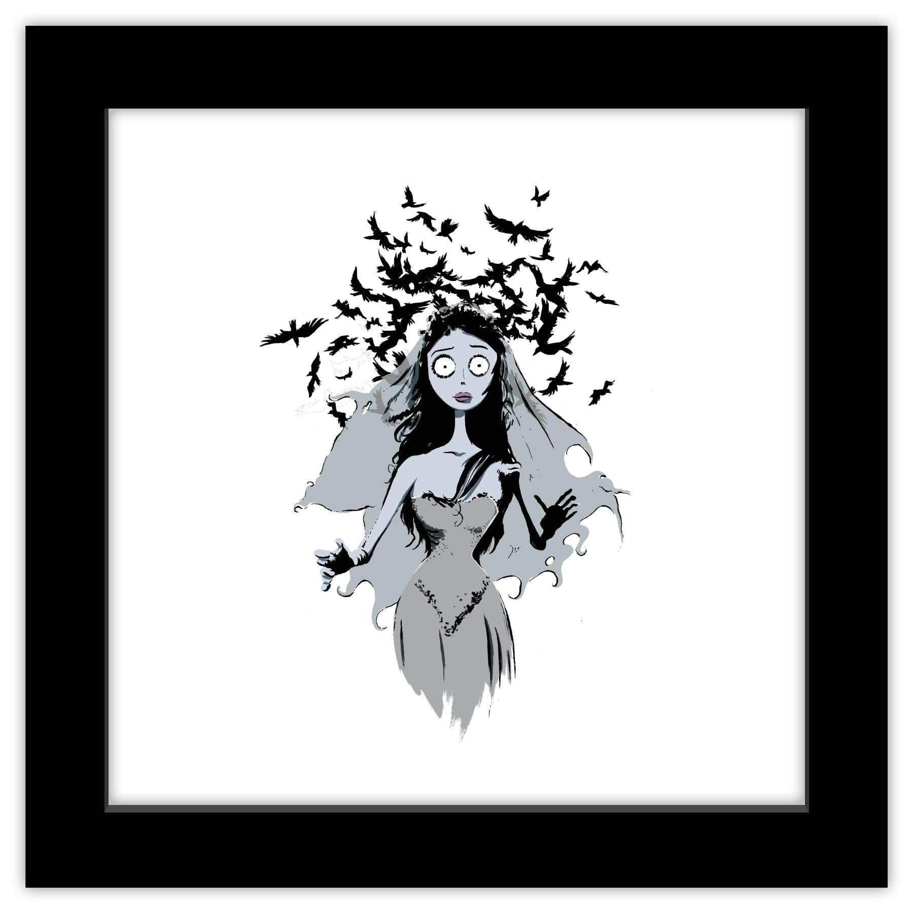 Gallery Pops® Tim Burton's The Corpse Bride - Emily Bride Illustr. Wall ...