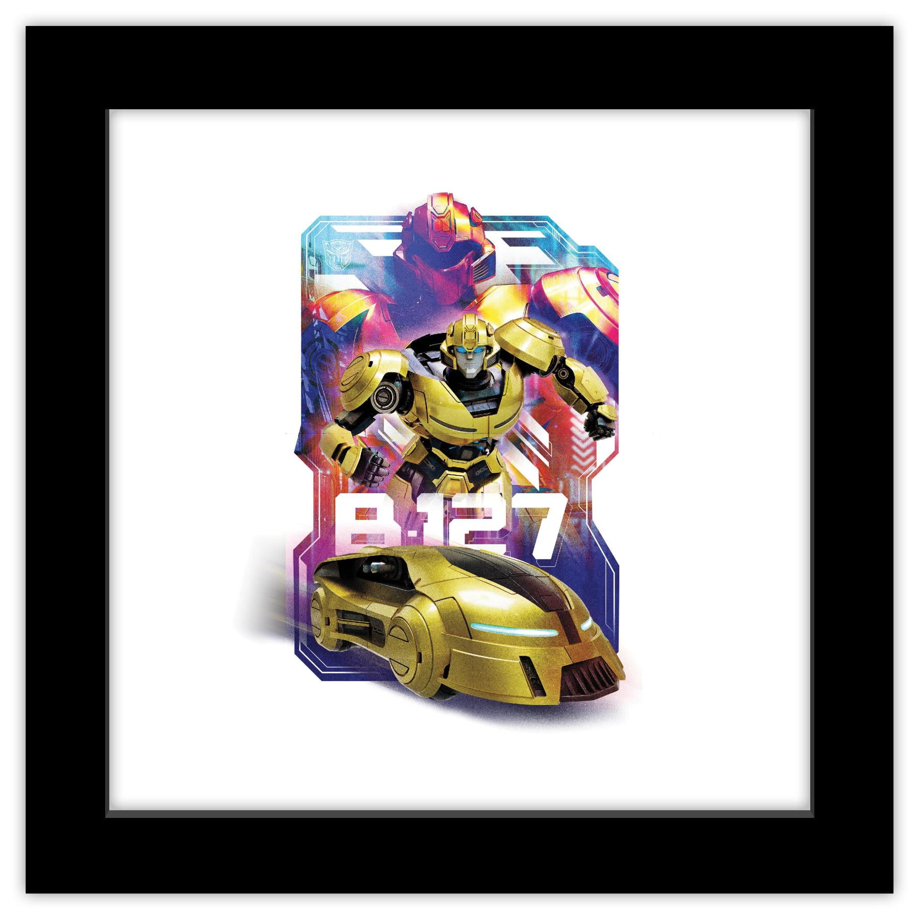 Gallery Pops Transformers One - B-127 Cybertron Badge Wall Art, Black ...