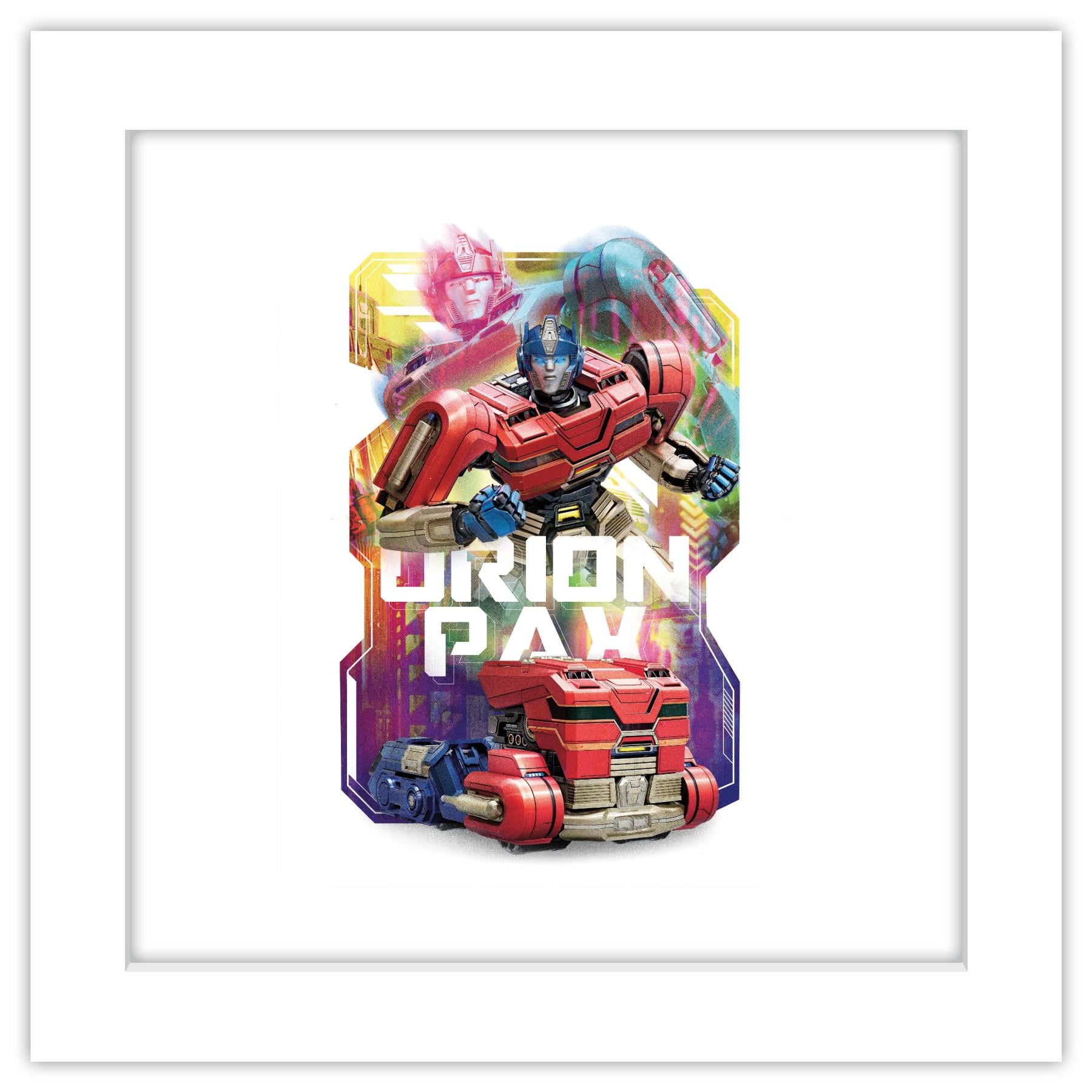 Gallery Pops Transformers One - Orion Pax Cybertron Badge Wall Art ...