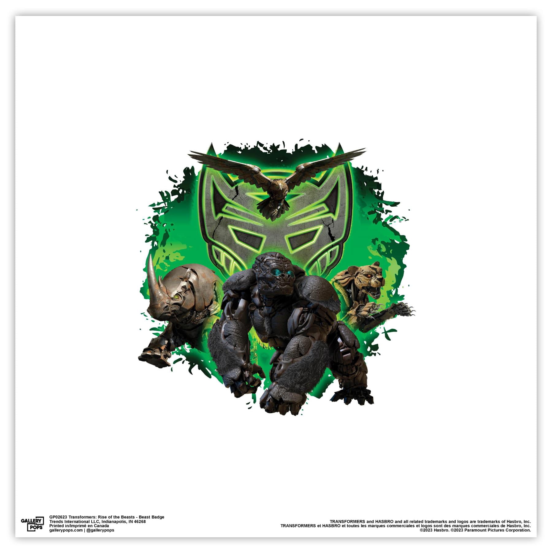Gallery Pops Transformers: Rise of the Beasts - Beast Badge Wall Art ...