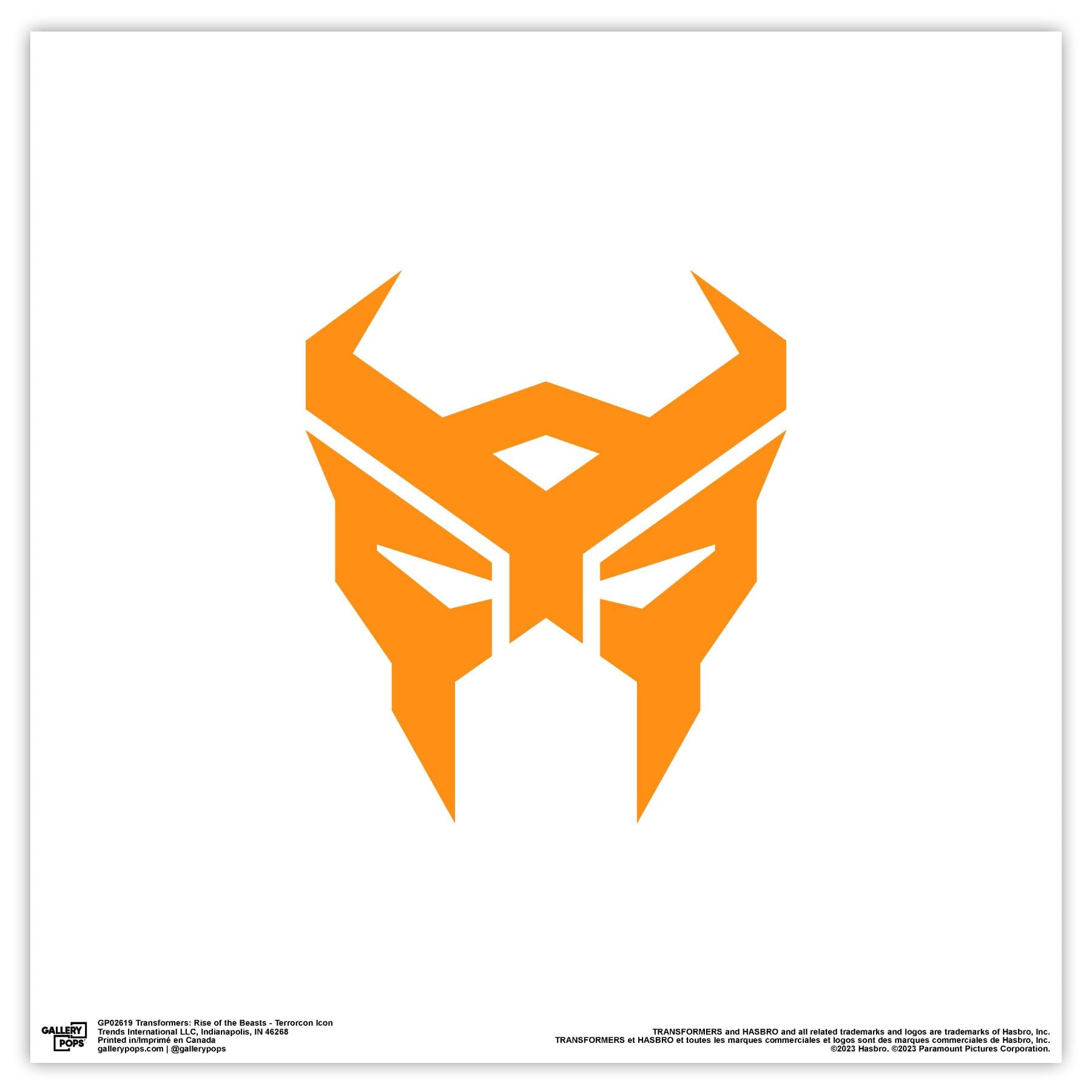 Gallery Pops Transformers: Rise of the Beasts - Terrorcon Icon Wall Art ...