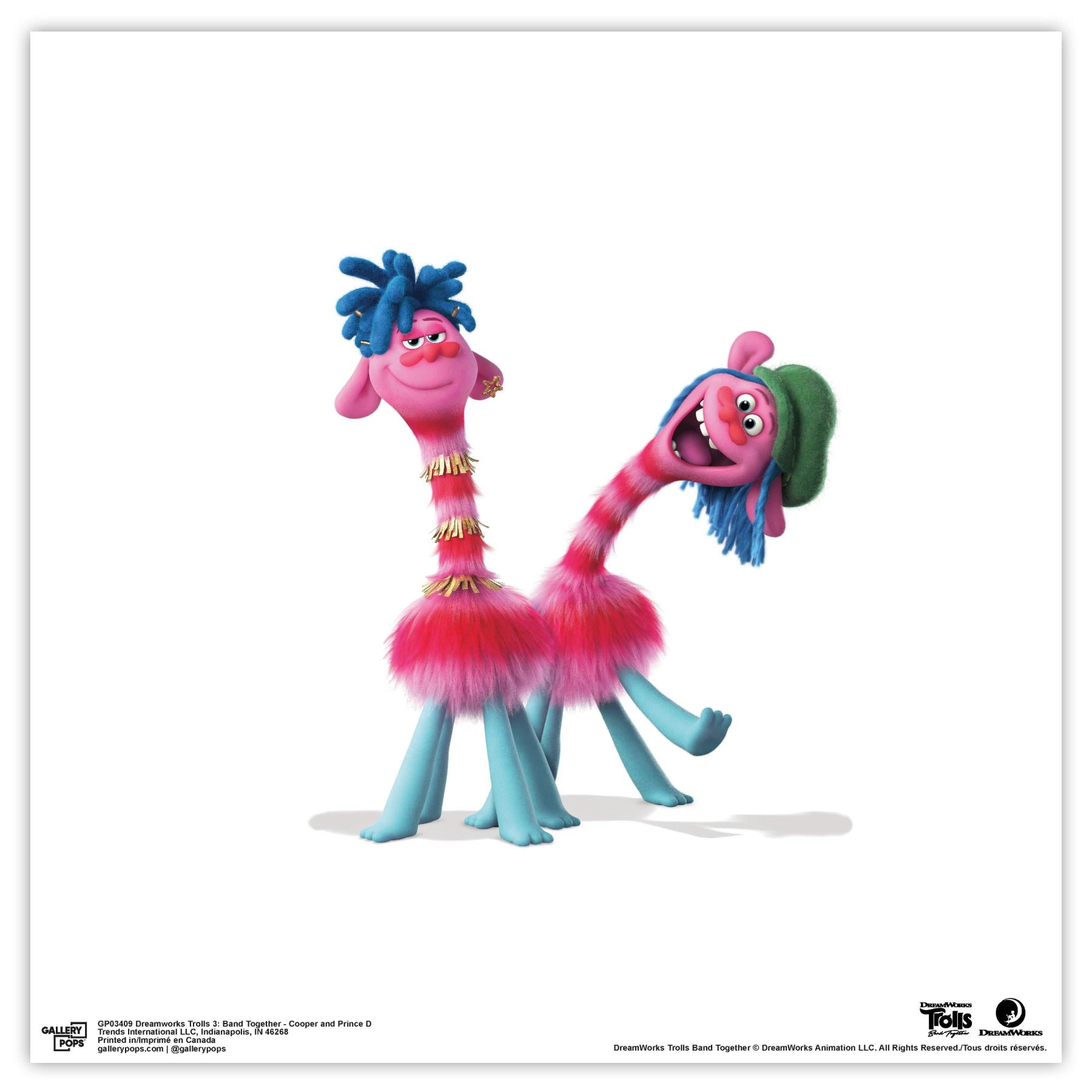 Gallery Pops Trolls Band Together - Cooper and Prince D Wall Art ...