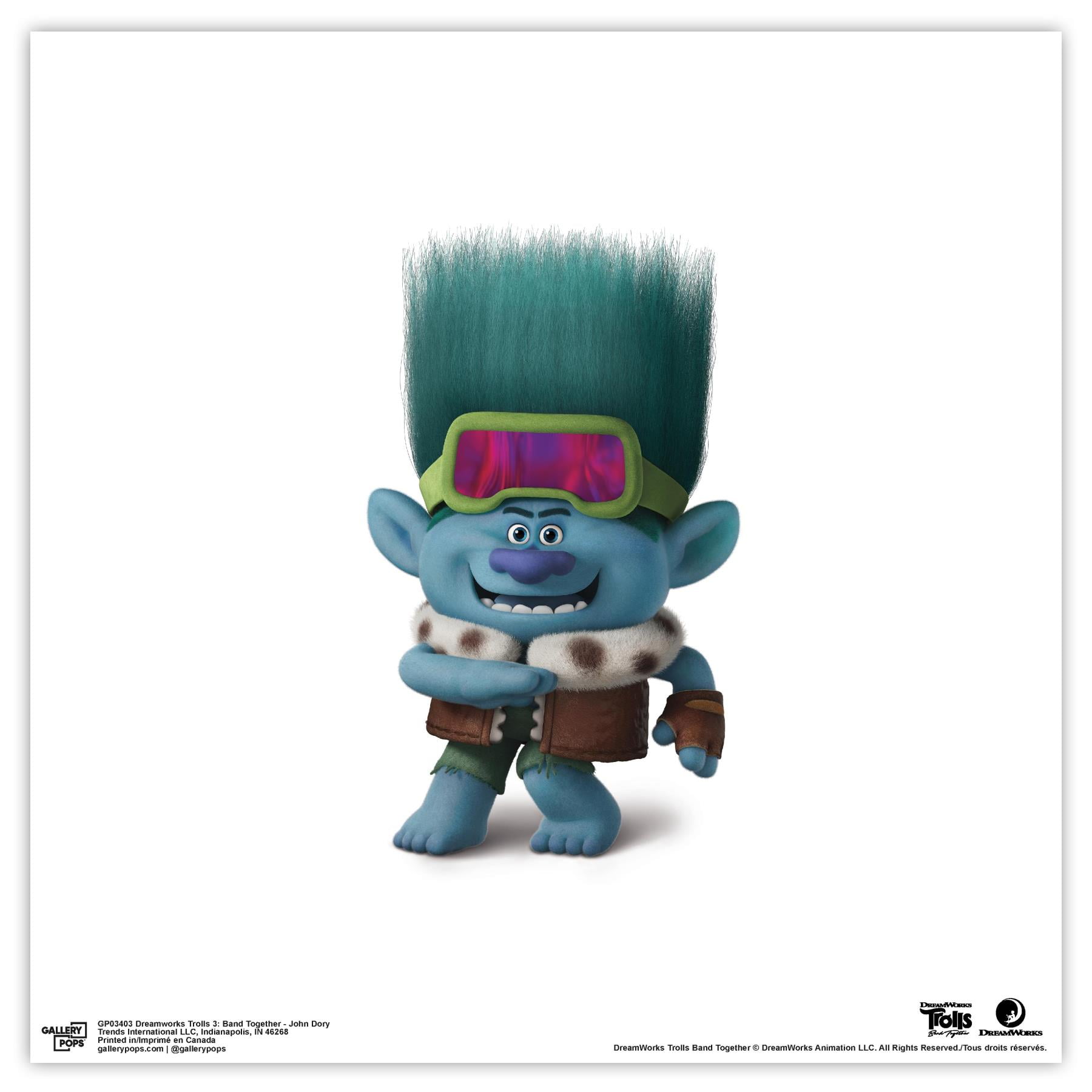 Gallery Pops Trolls Band Together - John Dory Wall Art, Unframed ...