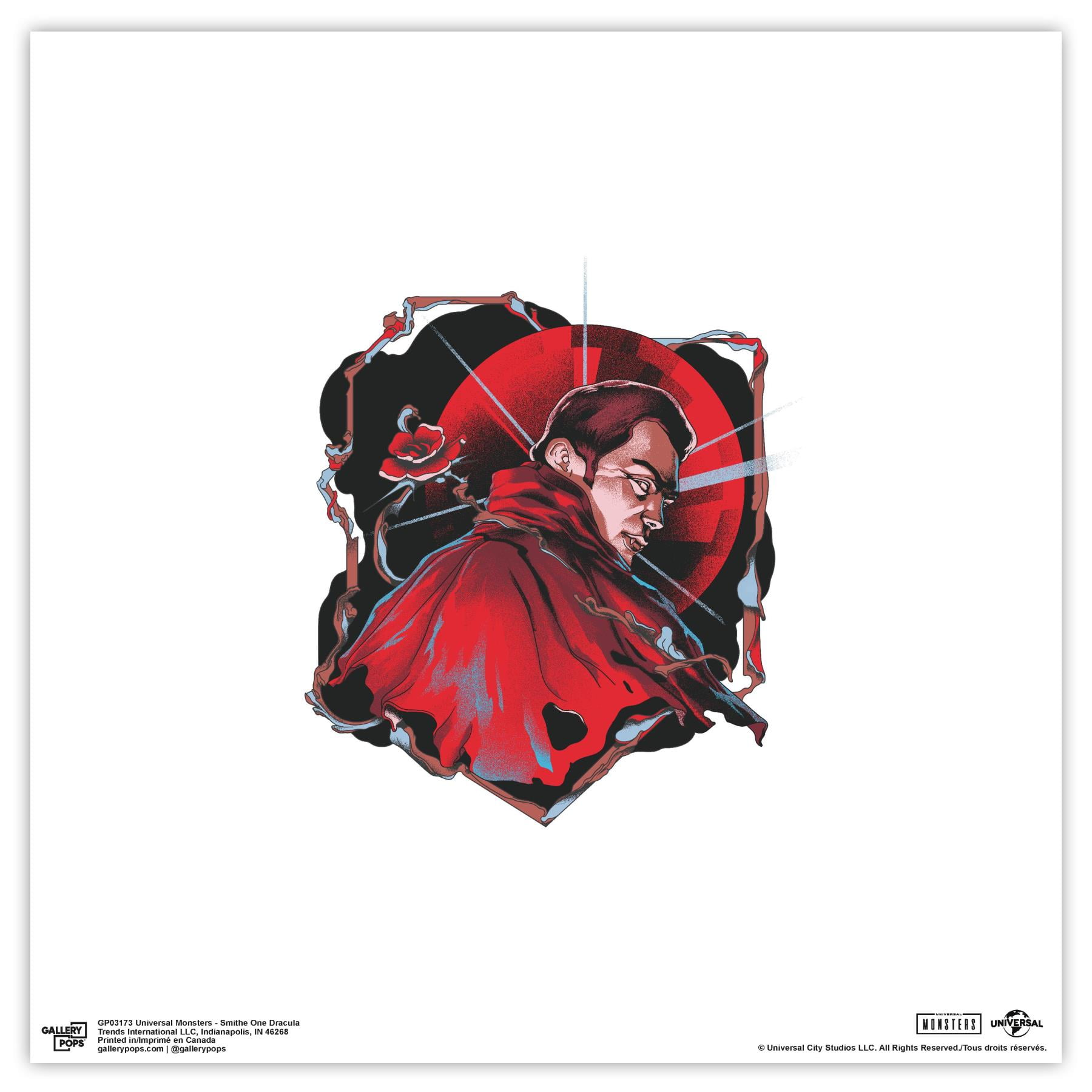 Gallery Pops Universal Monsters - Smithe One Dracula Wall Art, Unframed ...