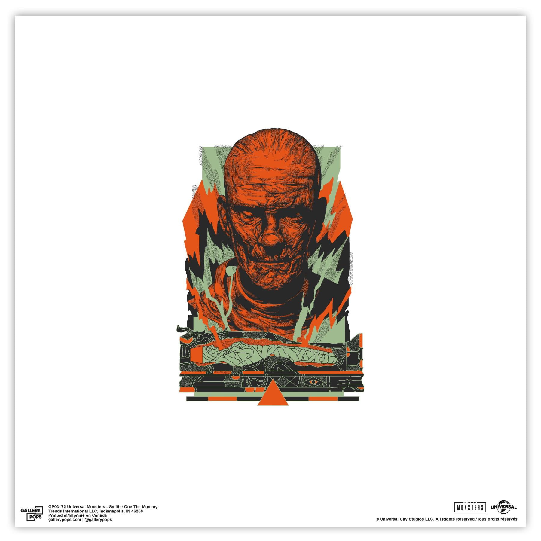 Gallery Pops Universal Monsters - Smithe One The Mummy Wall Art ...