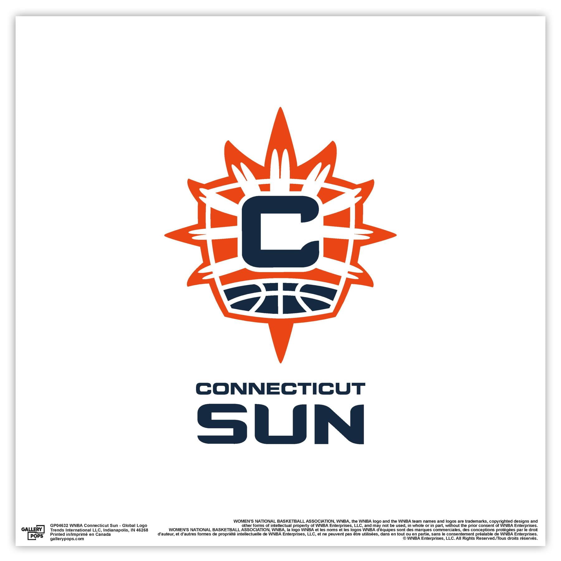 Gallery Pops WNBA Connecticut Sun - Global Logo Wall Art, Unframed ...