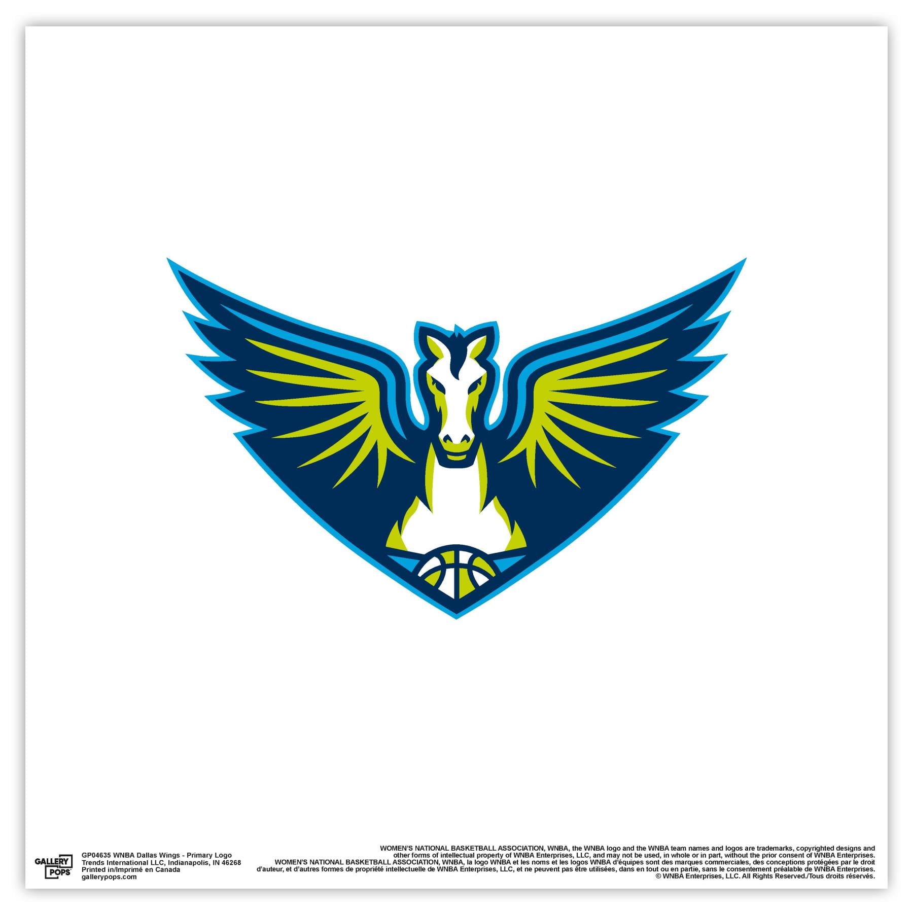 Gallery Pops WNBA Dallas Wings - Primary Logo Wall Art, Unframed ...