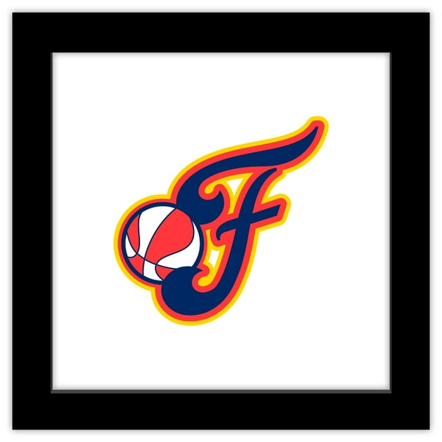 Gallery Pops WNBA Indiana Fever - Secondary Logo Wall Art, Black Framed ...