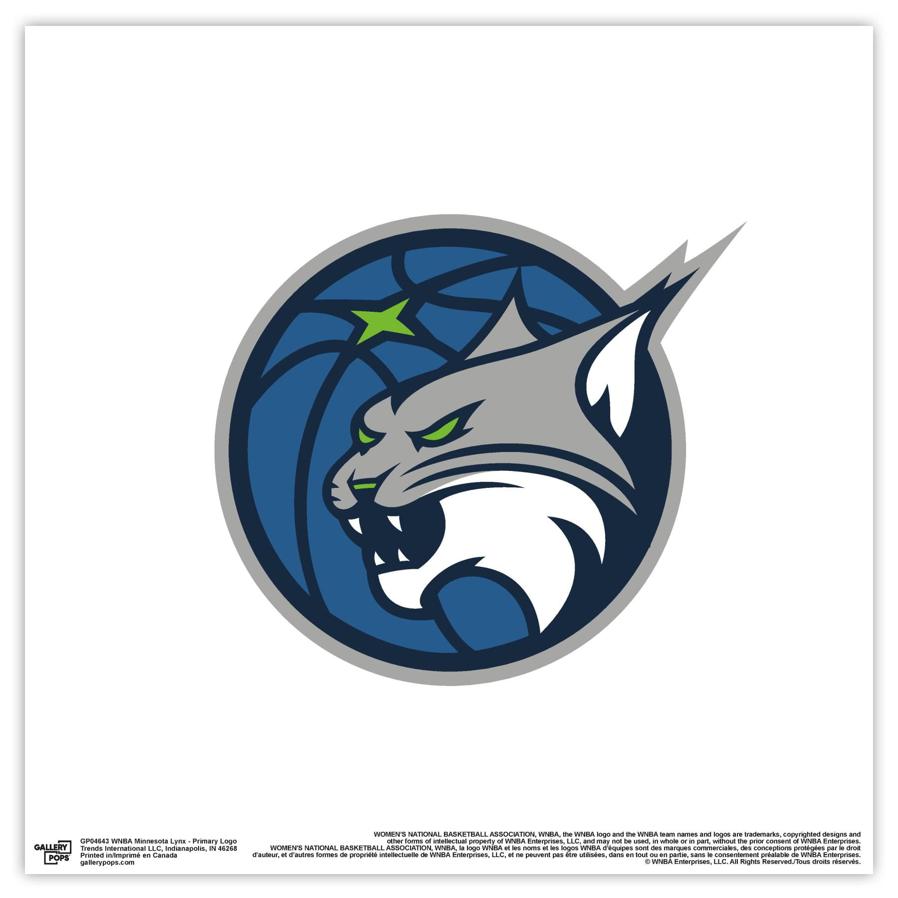 Gallery Pops WNBA Minnesota Lynx - Primary Logo Wall Art, Unframed ...