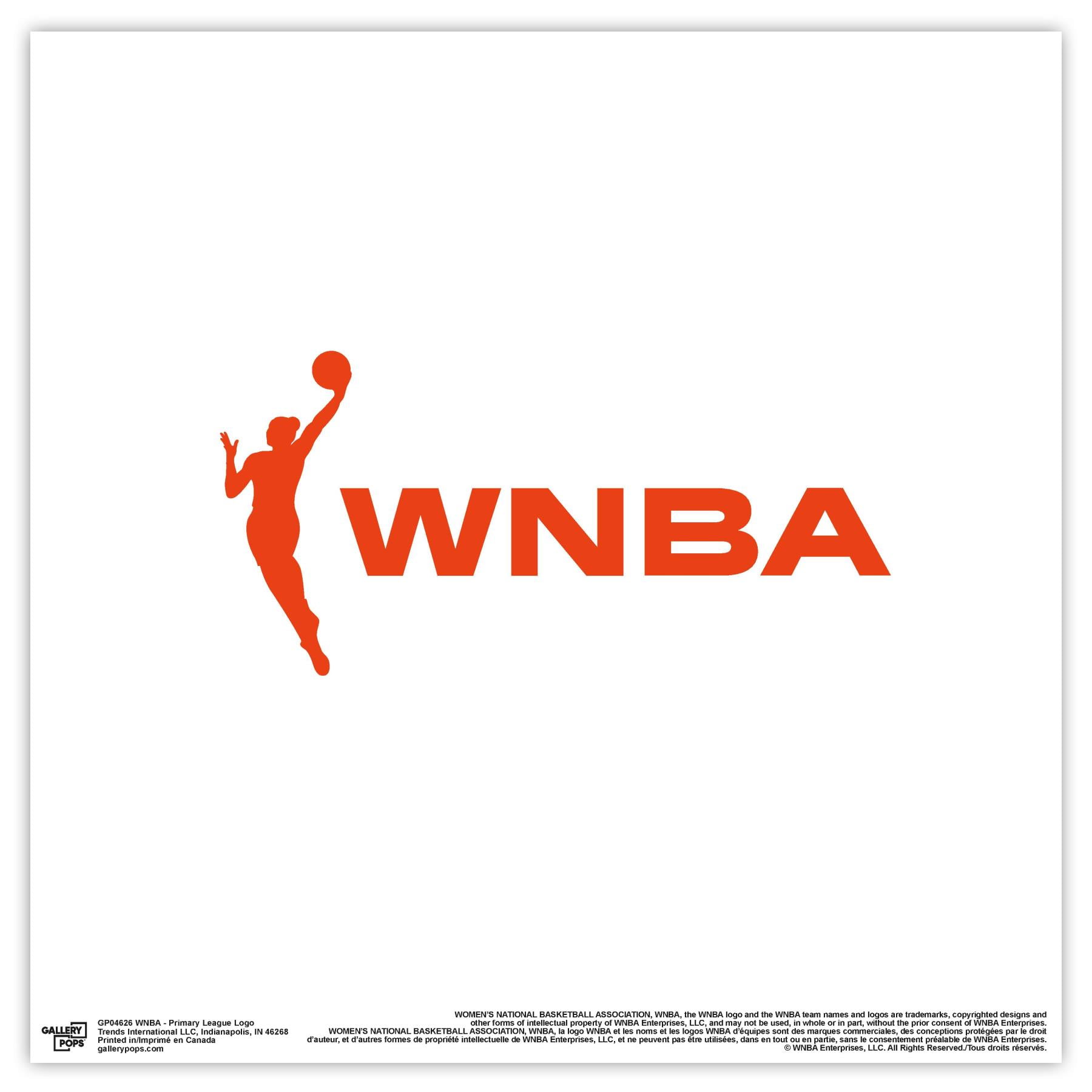 Gallery Pops WNBA - Primary League Logo Wall Art, Unframed Version, 12 ...