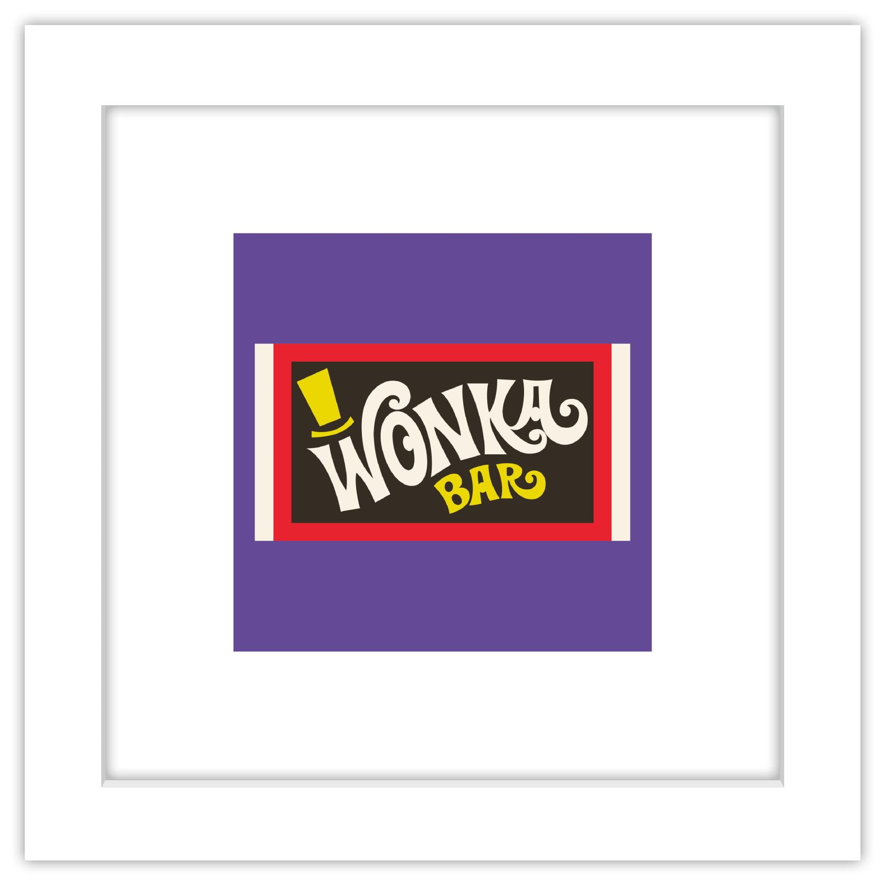 Gallery Pops Warner 100th Anniversary - Wonka Bar Wall Art, White ...