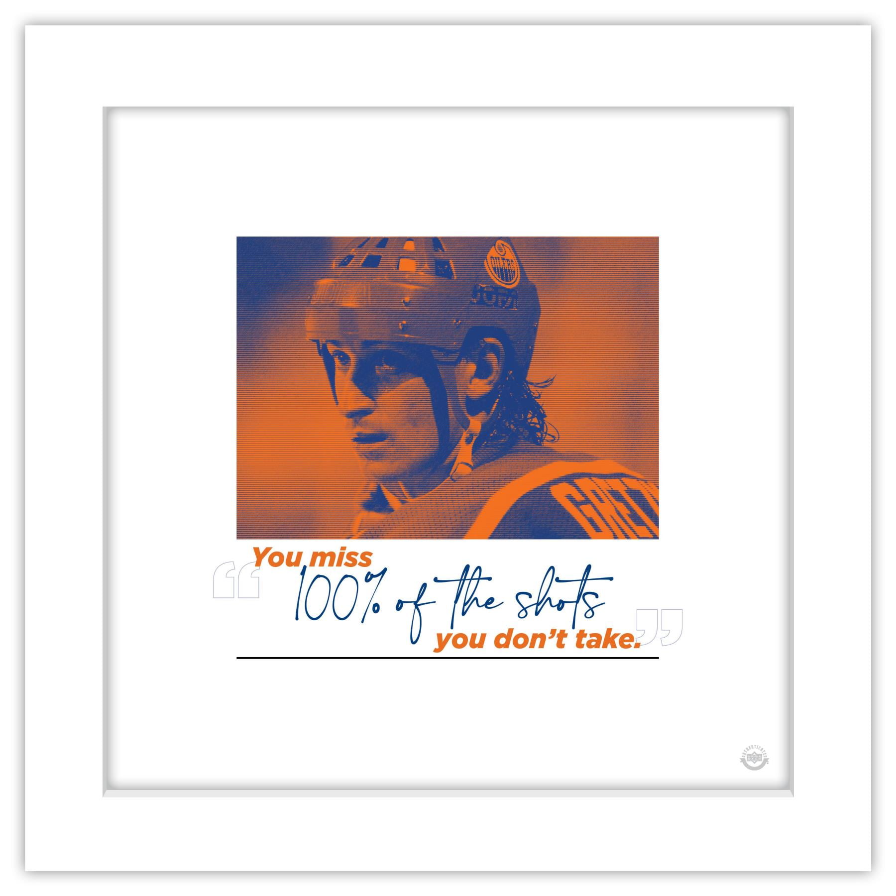 Gallery Pops Wayne Gretzky - Quote Wall Art, White Framed Version, 12 ...