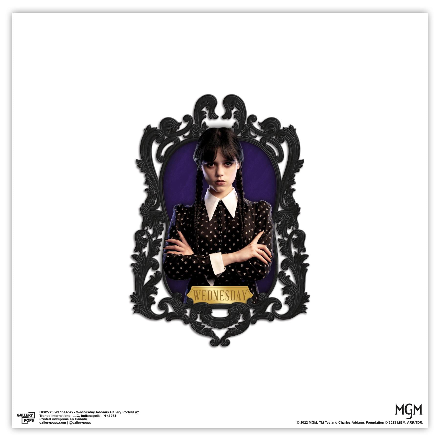 Gallery Pops Wednesday - Wednesday Addams Gallery Portrait #2 Wall Art ...