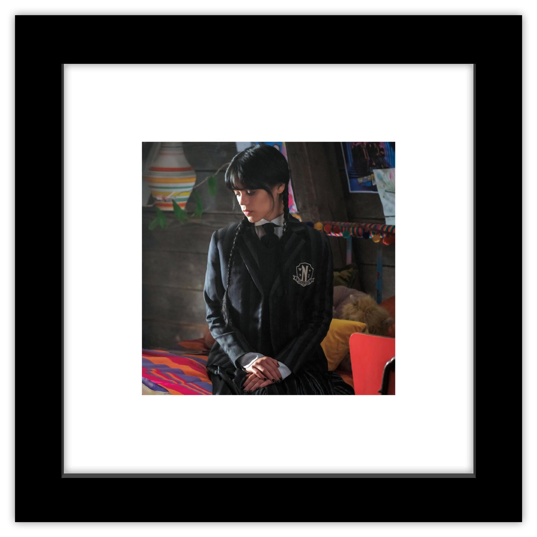 Gallery Pops Wednesday - Wednesday Dorm Room Wall Art, Black Framed ...