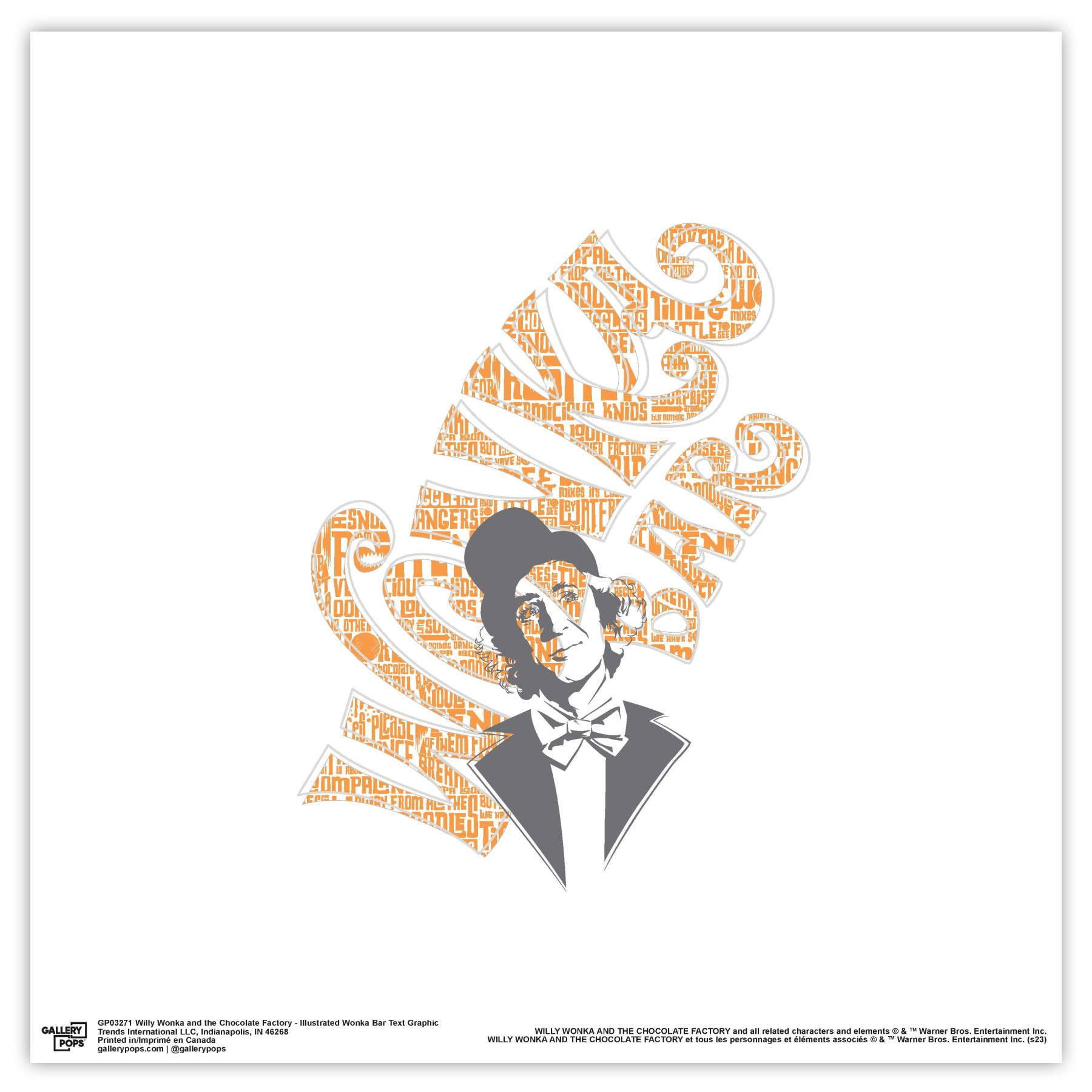 Gallery Pops Willy Wonka and the Chocolate Factory - Illustrated Wonka ...