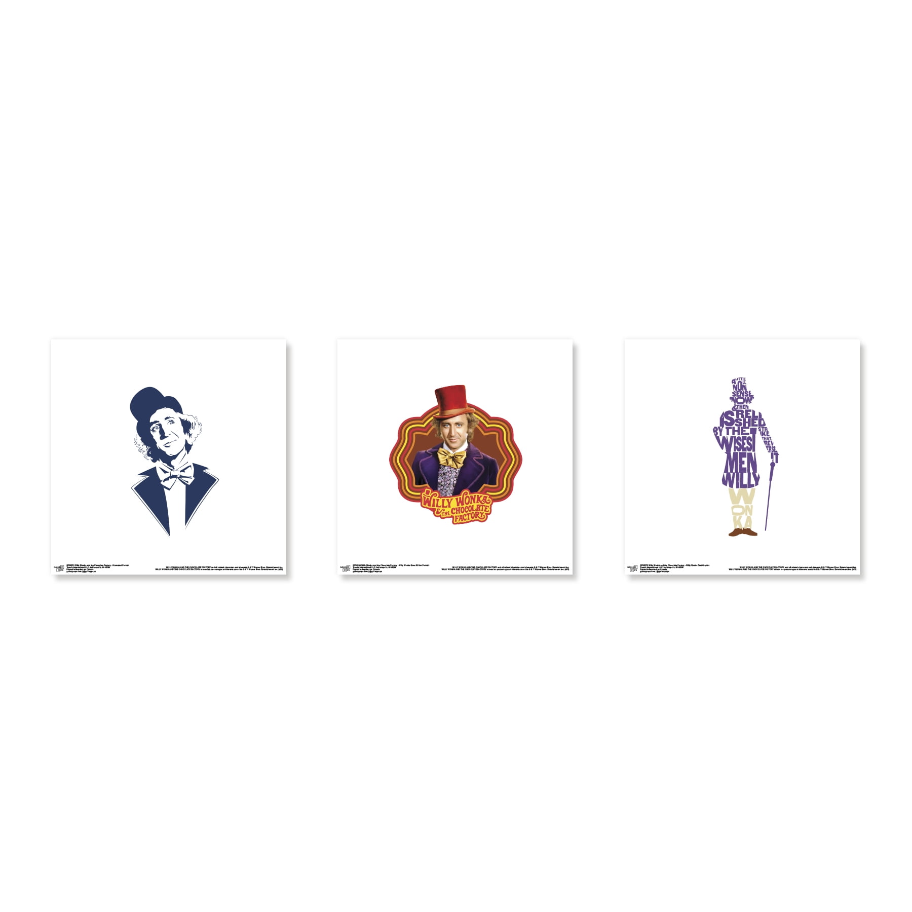 Gallery Pops Willy Wonka and the Chocolate Factory - Wonka Wall Art ...