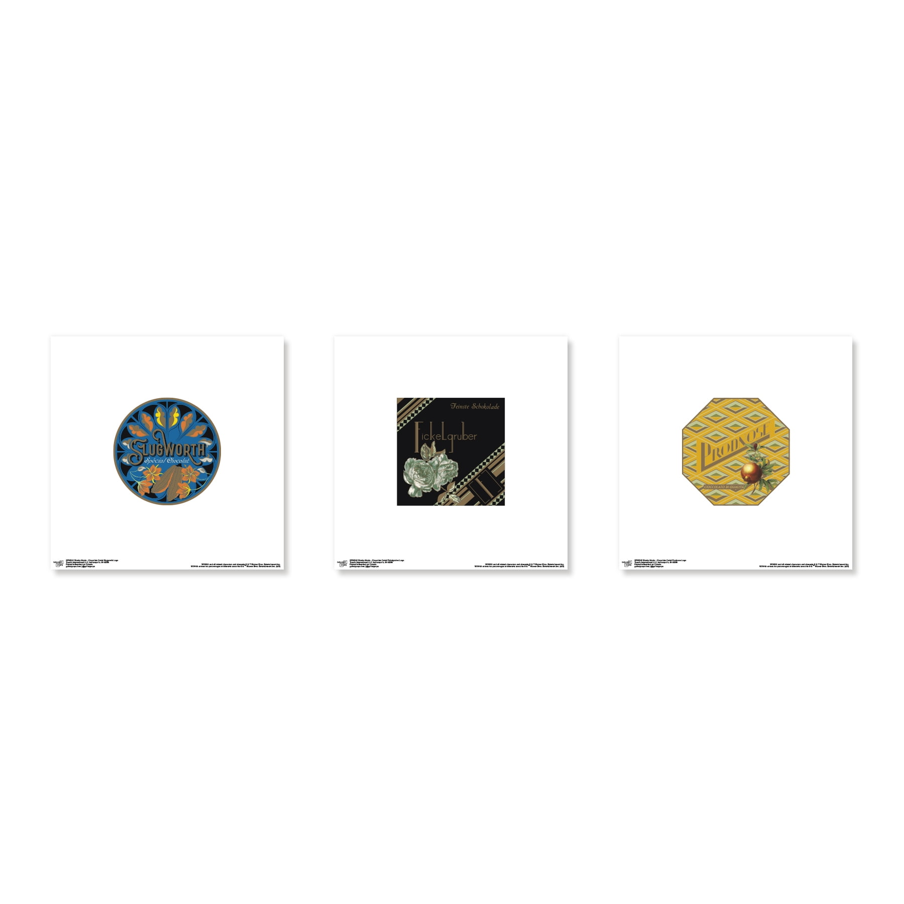 Gallery Pops Wonka Movie - Cartel Wall Art Bundle (3-Pack) - Walmart.com