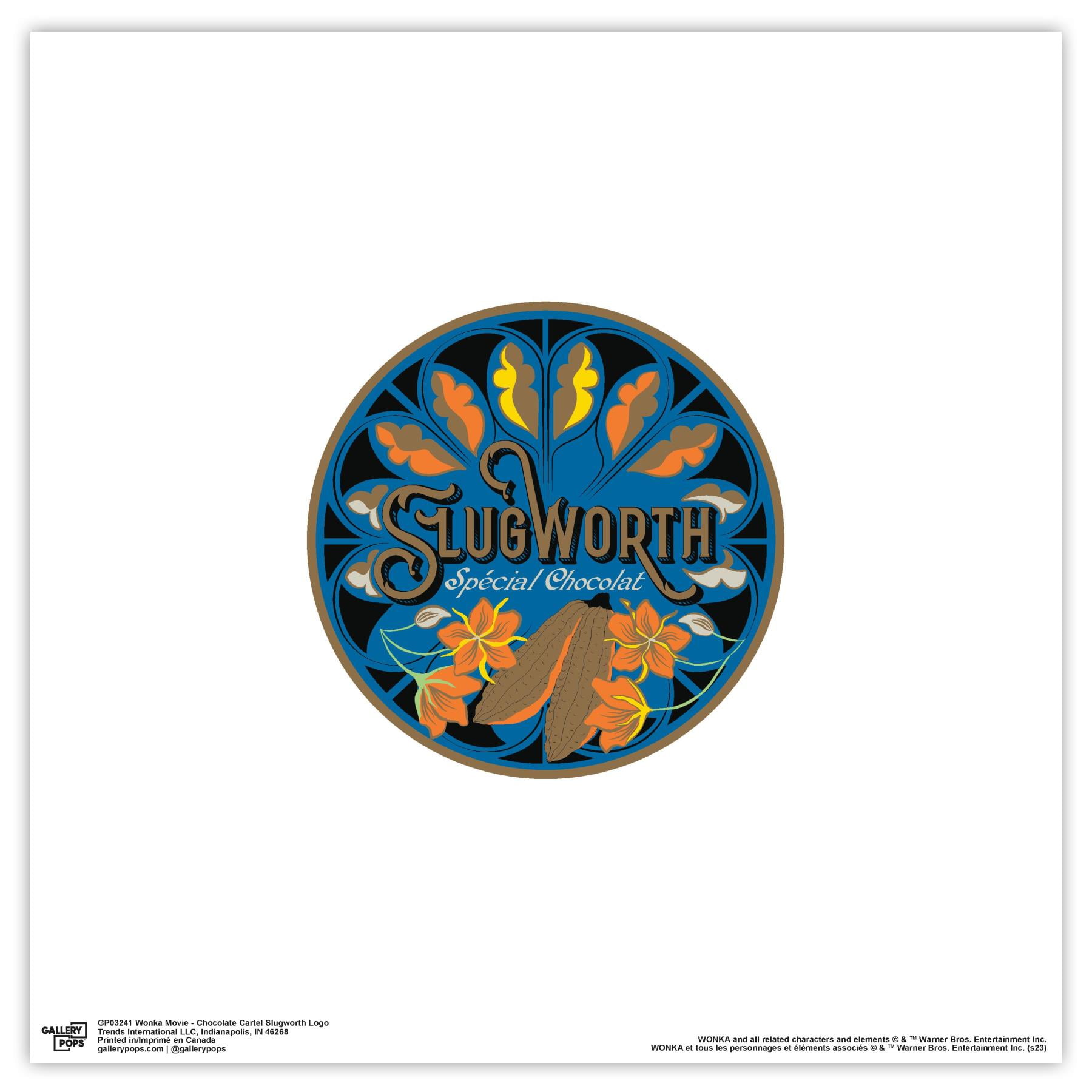 Gallery Pops Wonka Movie - Chocolate Cartel Slugworth Logo Wall Art ...