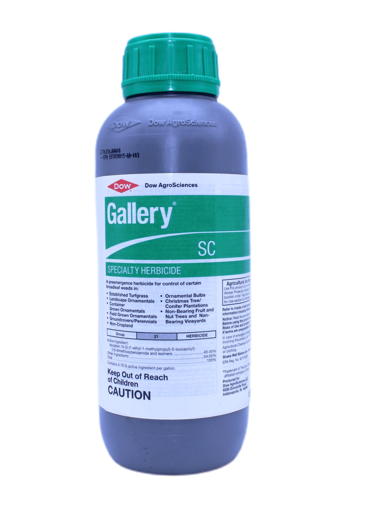 Gallery SC Specialty Herbicide quart (32 oz) by Corteva (formerly Dow ...