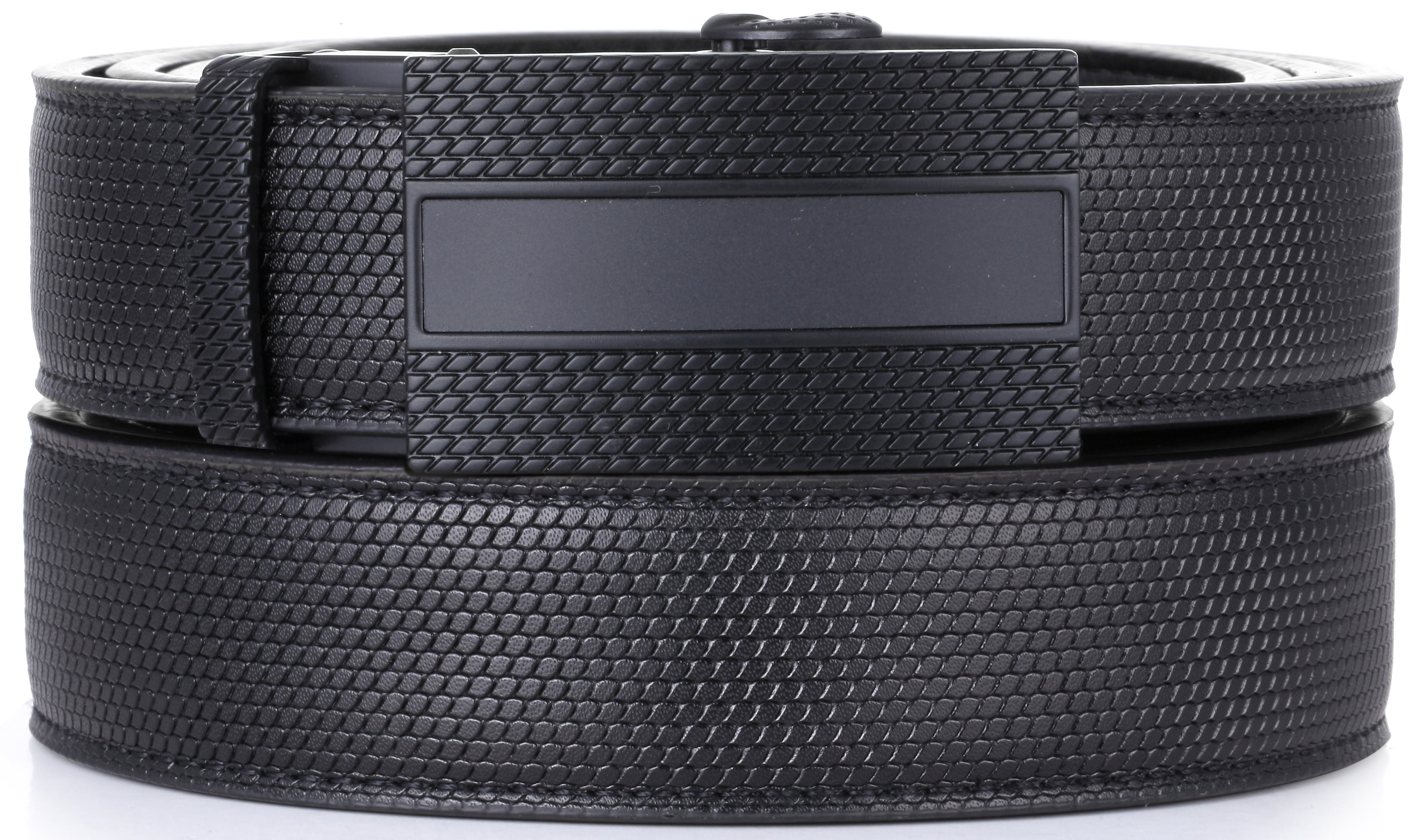 Gallery Seven Leather Click Belt , Adjustable Ratchet Belt For Men ...