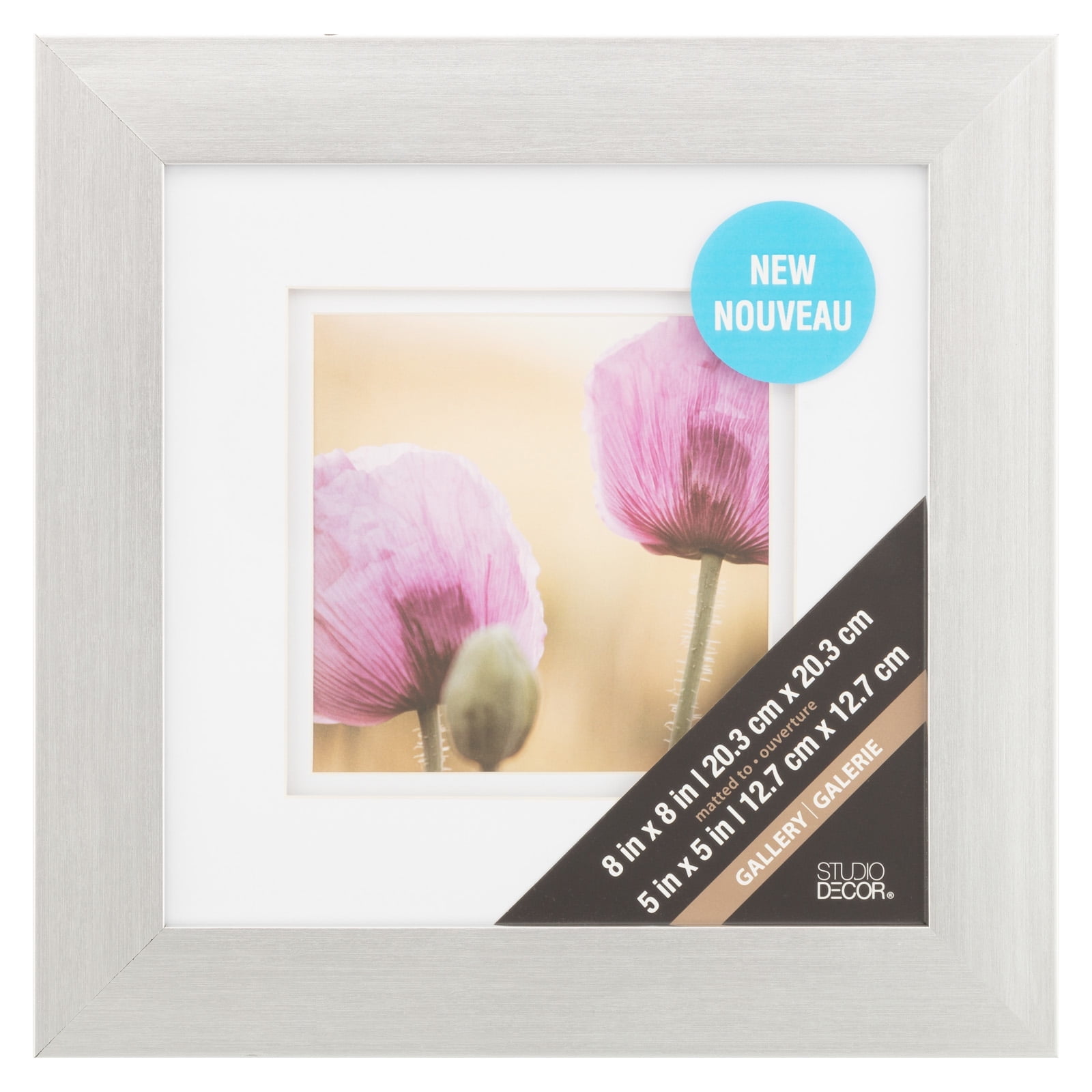 Gallery Silver Galvanized Frame with Double Mat by Studio Décor ...