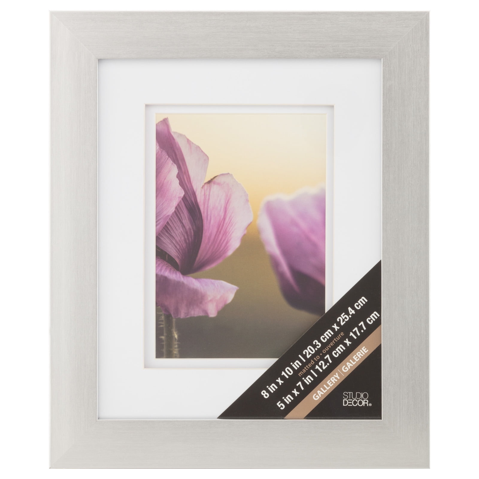 Gallery Silver Galvanized Frame with Double Mat by Studio Décor ...