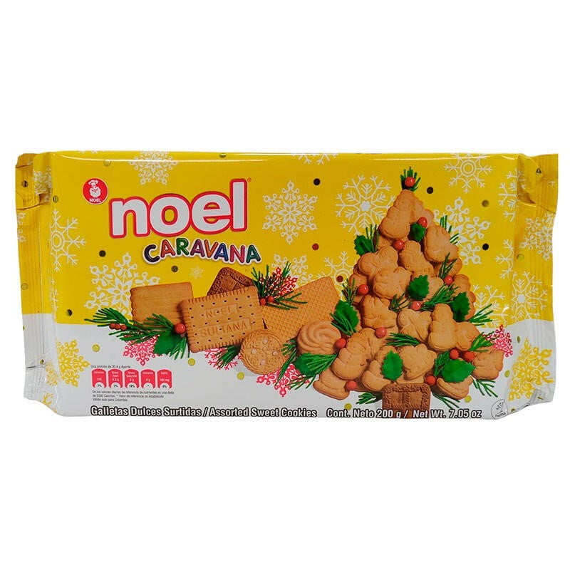 Galletas CARAVANA Surtidas Noel 200g - Traditional Colombian Christmas ...