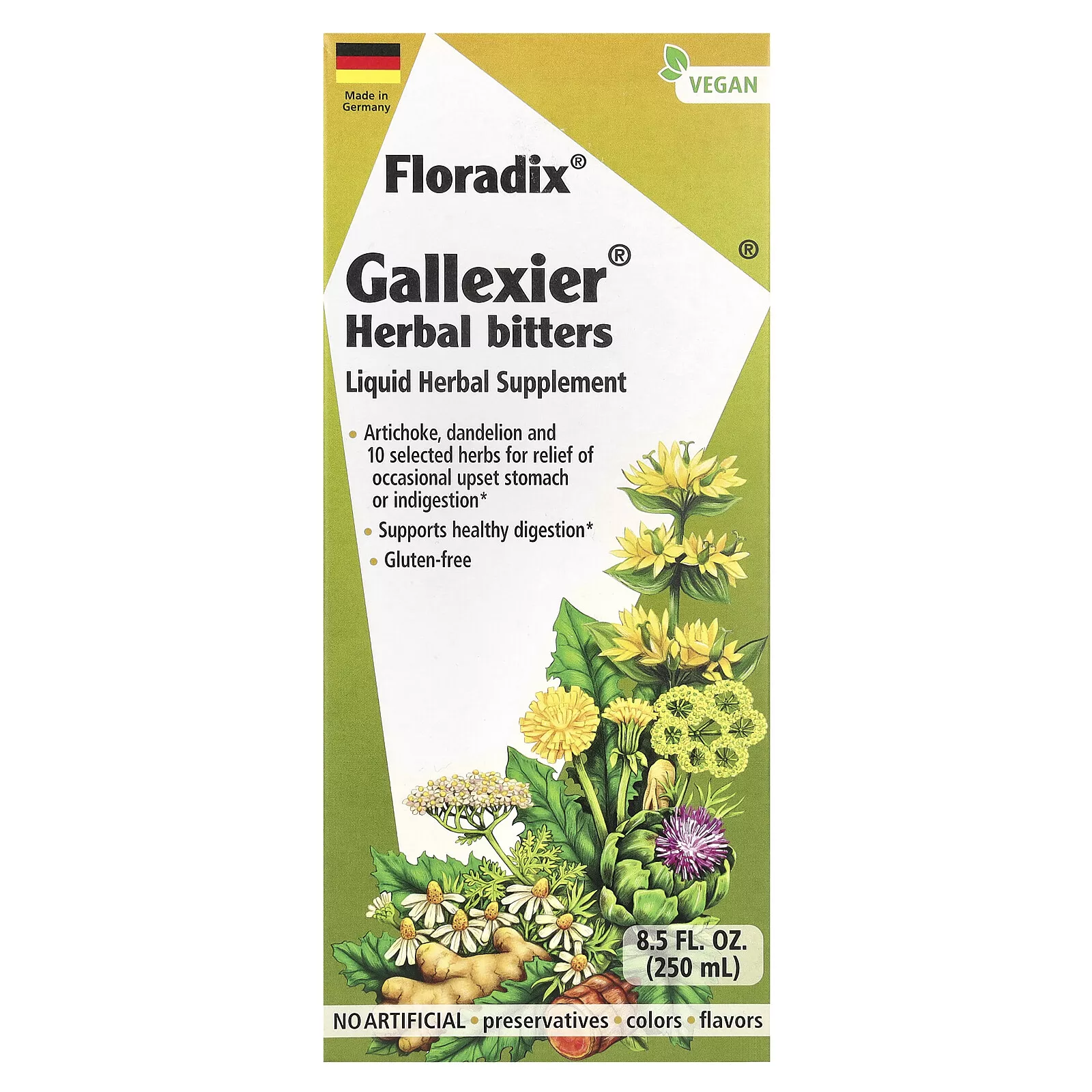 Gallexier®, Herbal Bitters, Liquid Herbal Supplement, 8.5 fl oz (250 ml ...