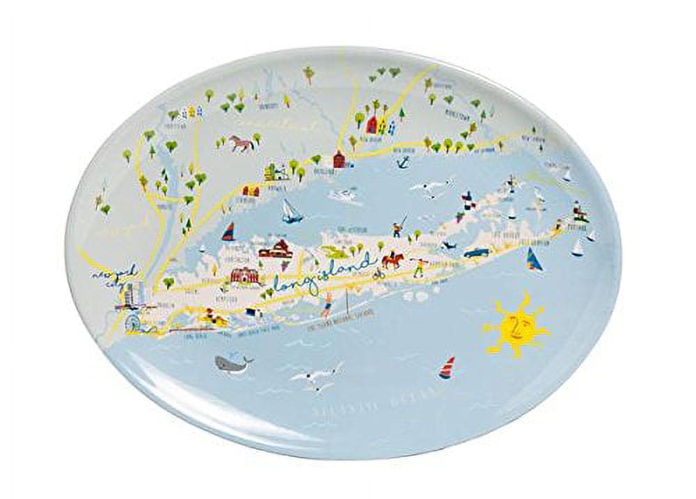 Galleyware Melamine Oval Platter (Long Island) - Walmart.com