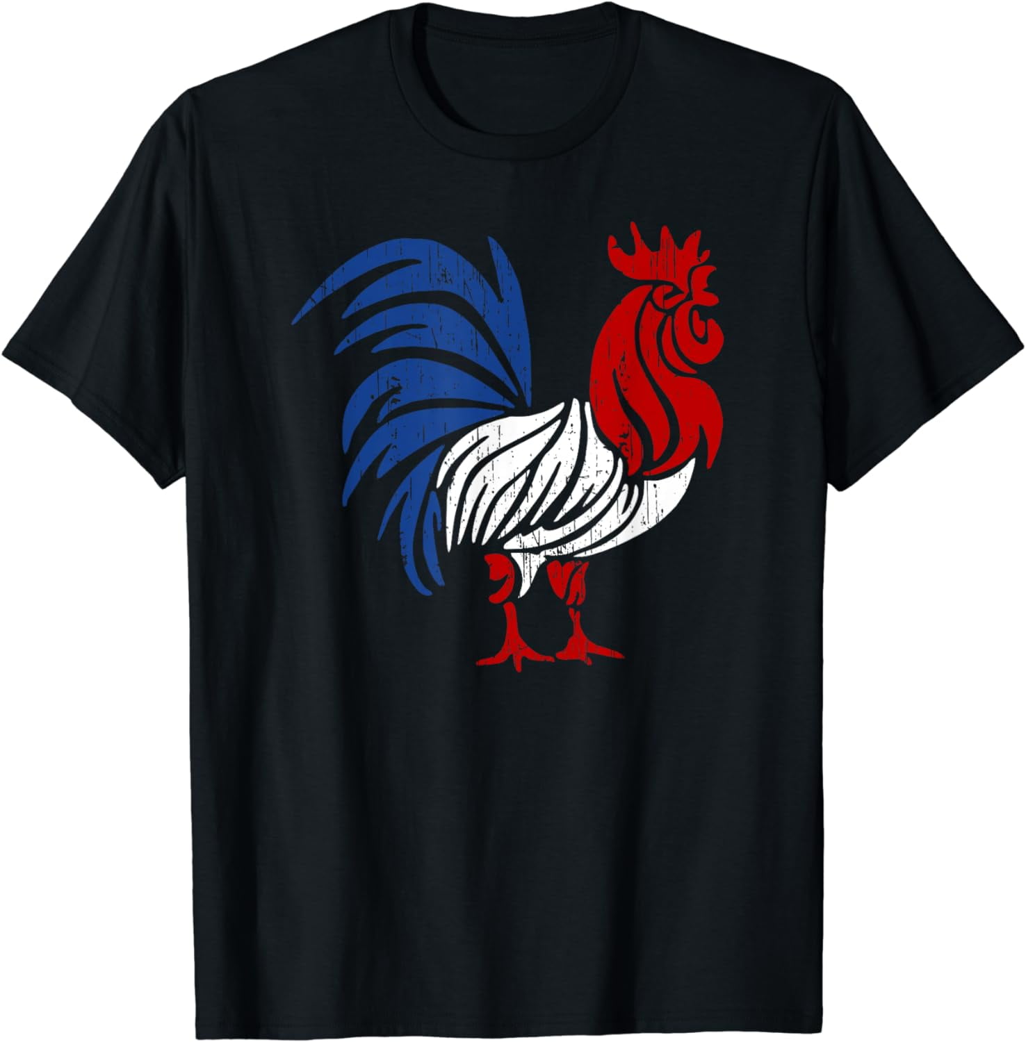 Gallic Rooster French National Pride T-shirt | France Flag - Walmart.com
